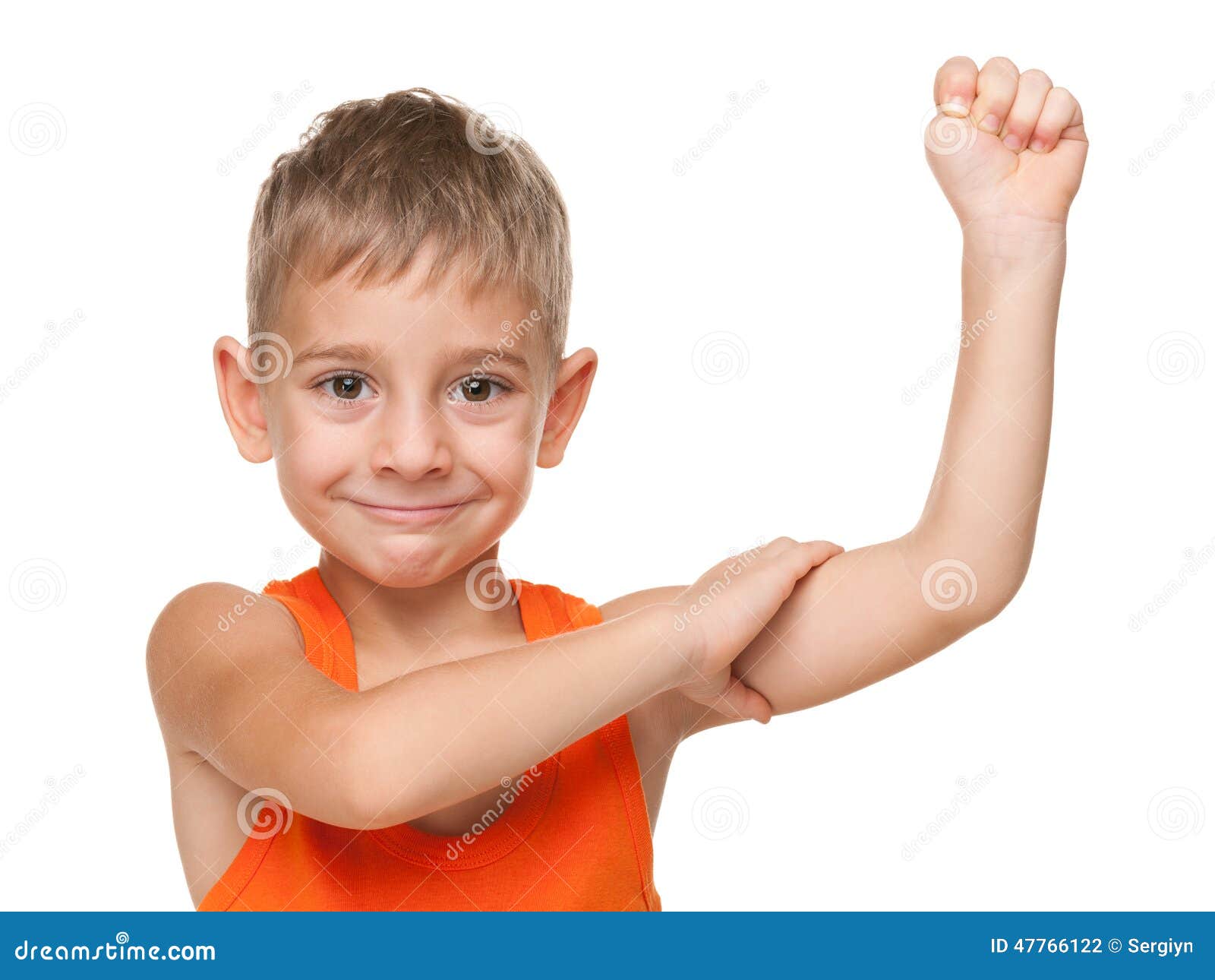 Strong small boy stock photo. Image of childhood, handsome - 47766122