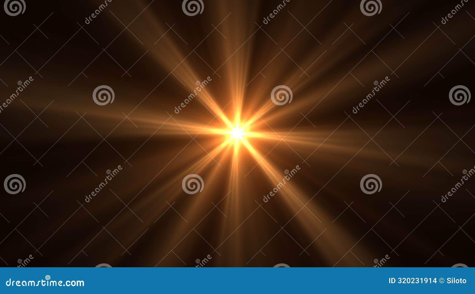 Strong Spot Light Emitting Light Rays Stock Photography | CartoonDealer ...