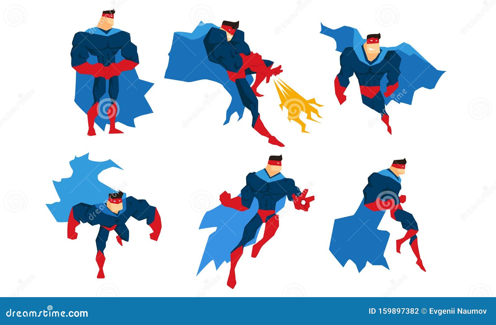 Superhero Action Pose