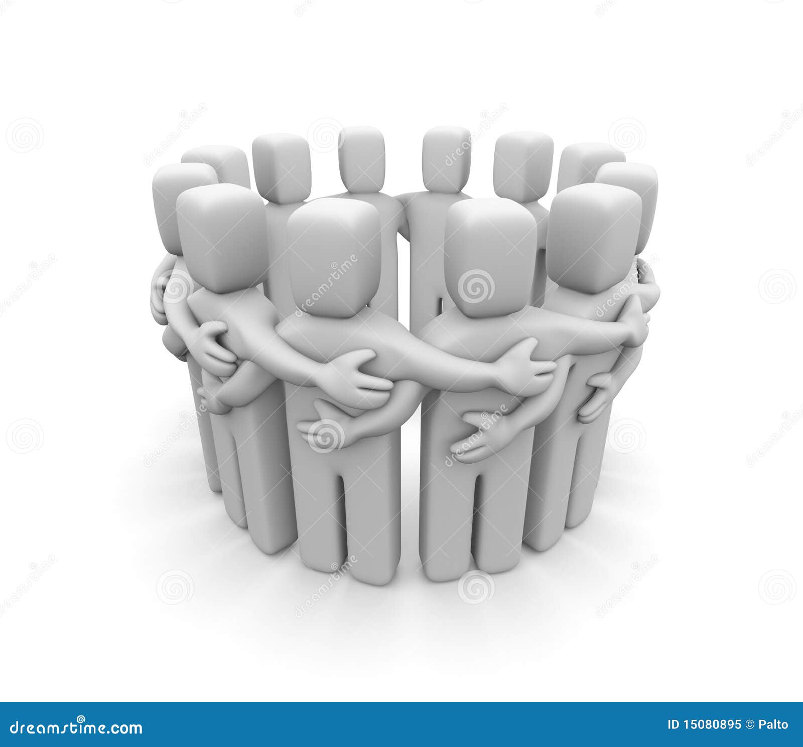 Strong Team stock illustration. Illustration of icon - 15080895