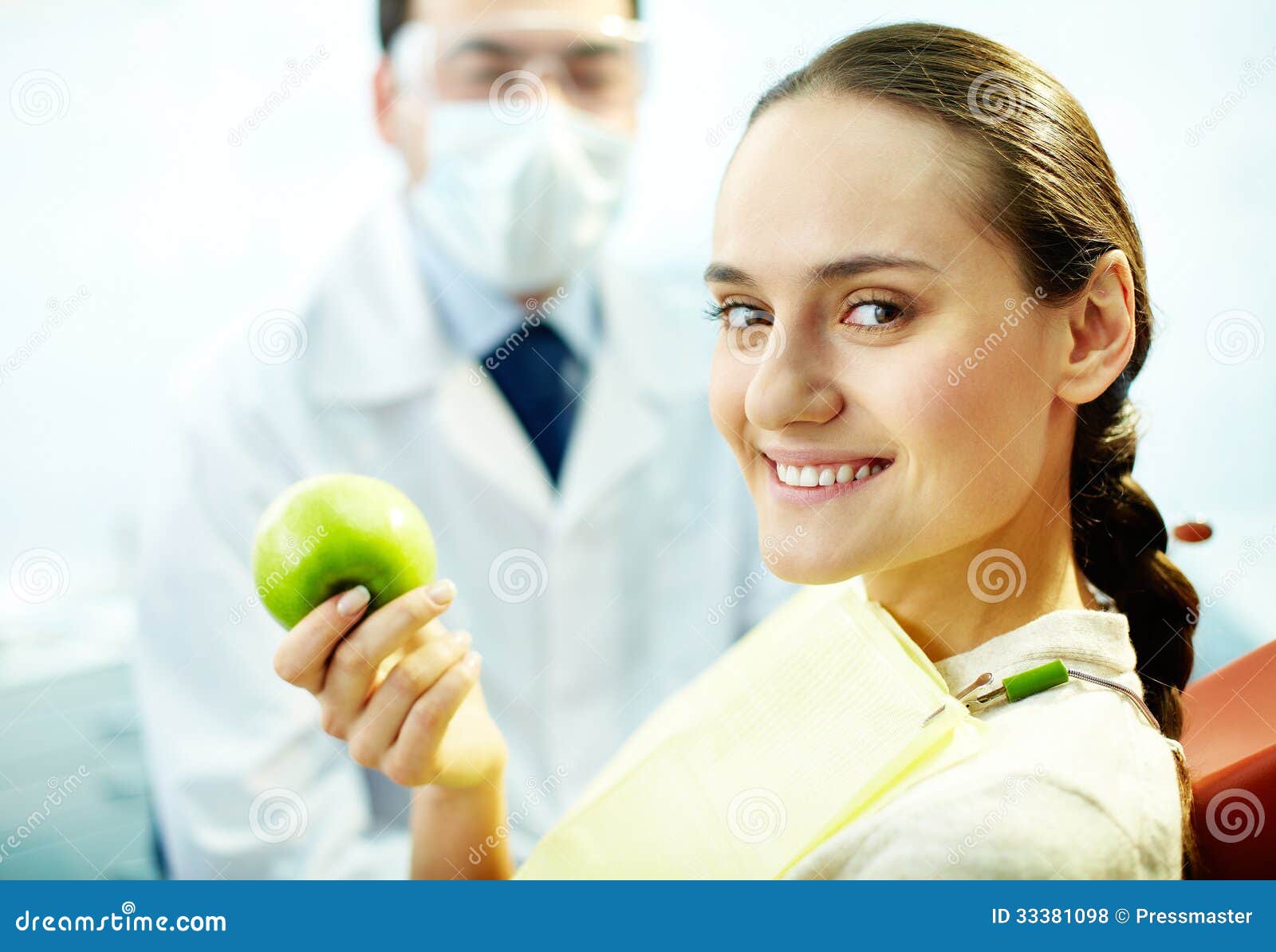 Strong teeth stock photo. Image of girl, dentist, hygiene - 33381098