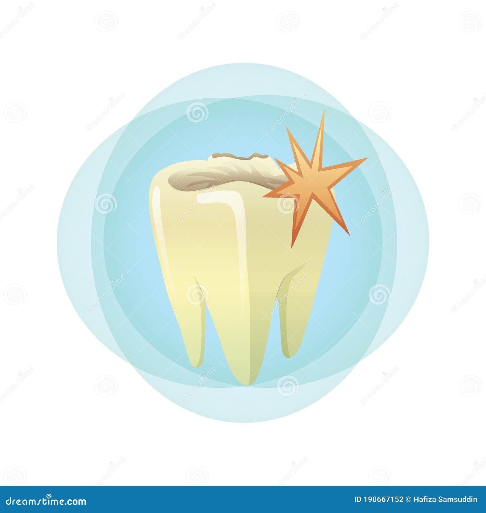 Strong Teeth Emoji Vector Design. Healthy And Protected Tooth Emoticon ...