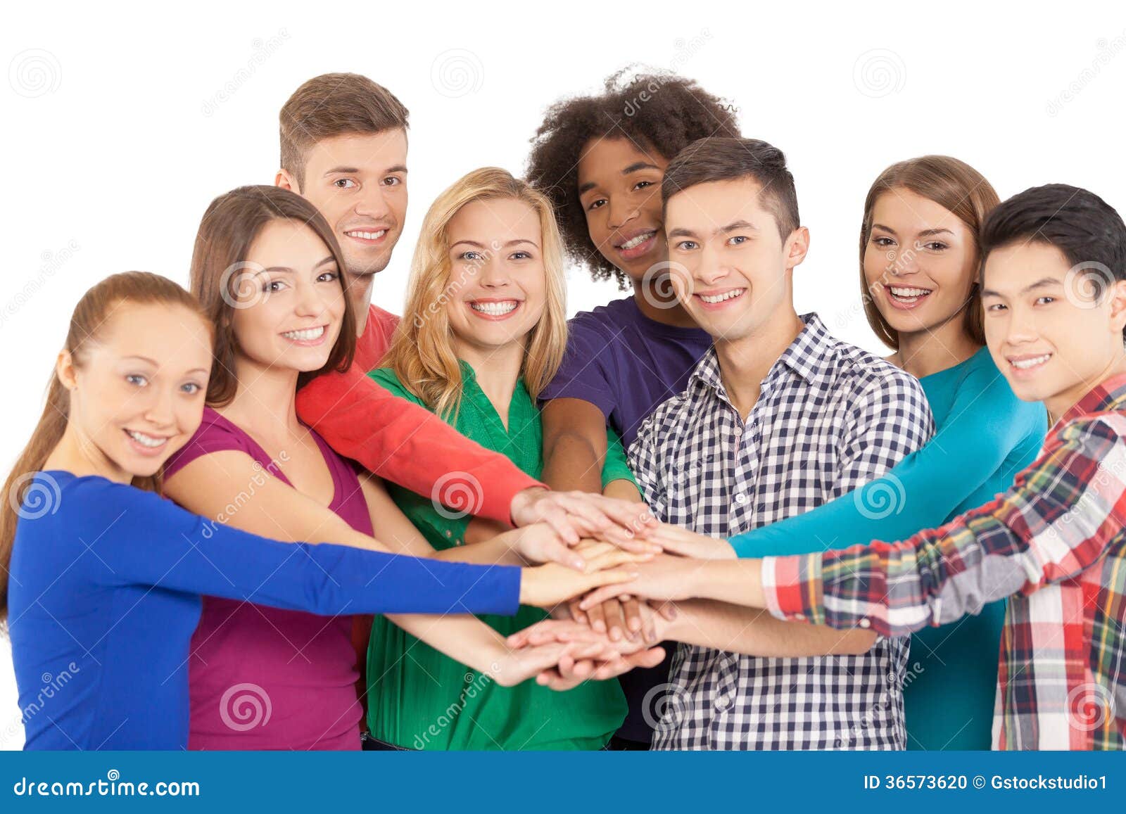 We are Strong when we Together. Stock Photo - Image of caucasian ...