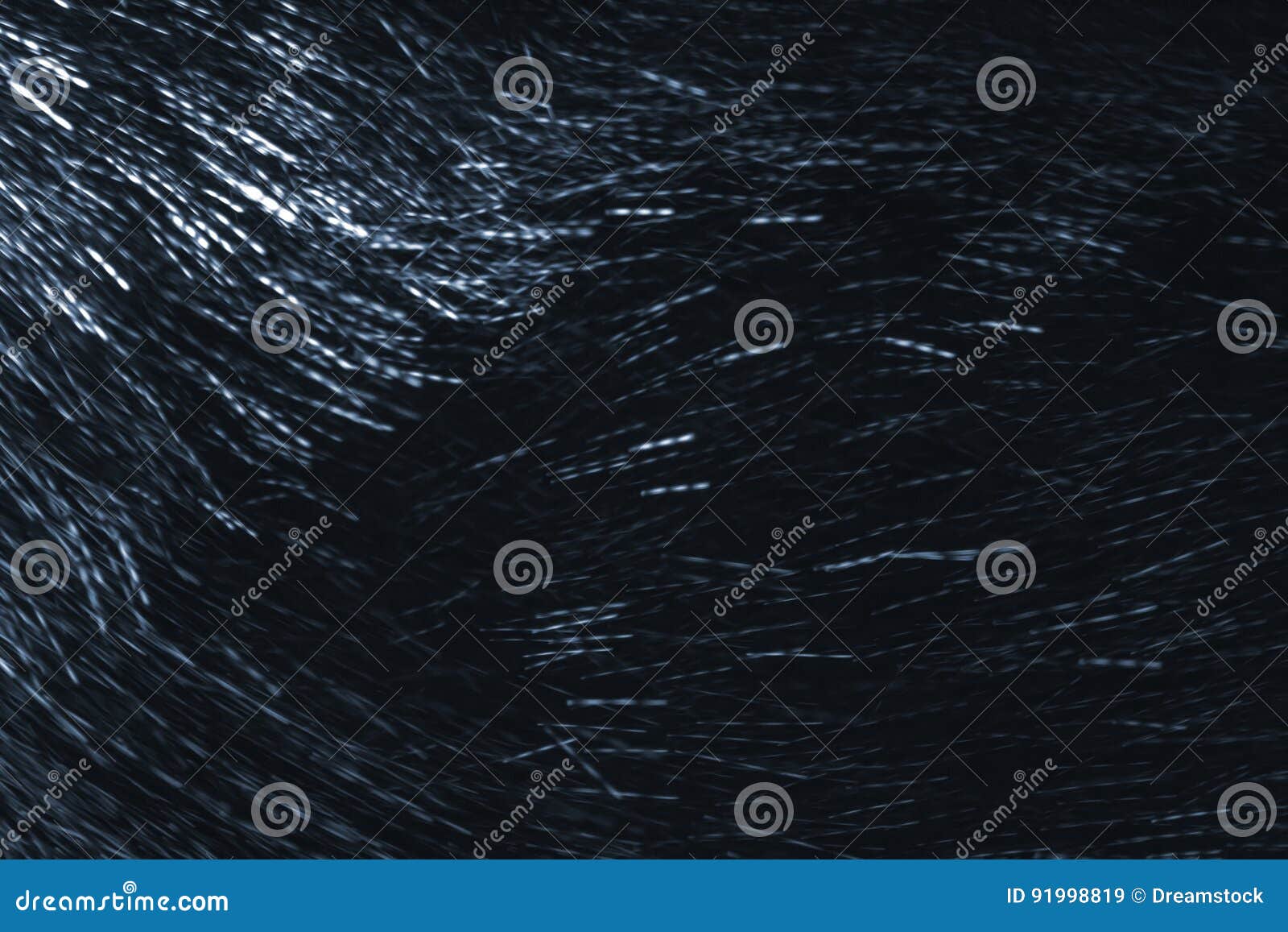 Strong Wind and Snow in the Night Stock Image - Image of fall, dark ...