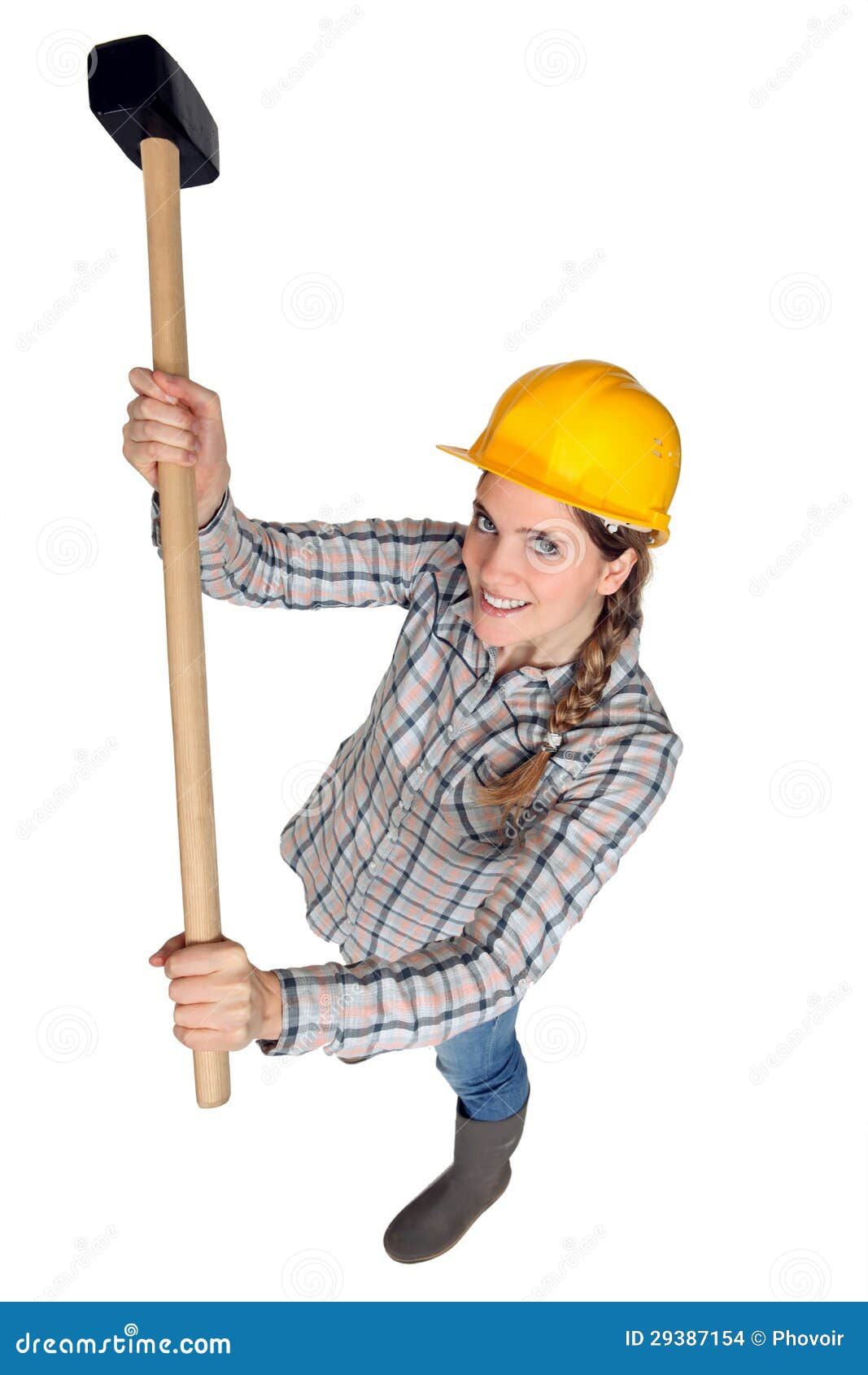 Sledge Hammer Girl F