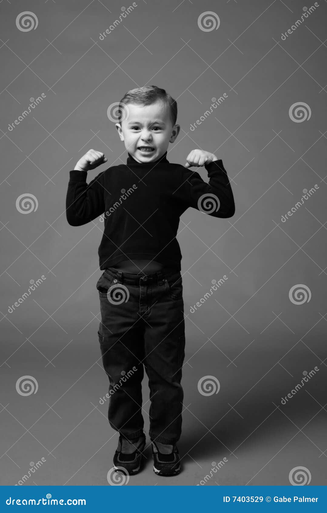 Strong young boy stock image. Image of plain, people, portrait - 7403529