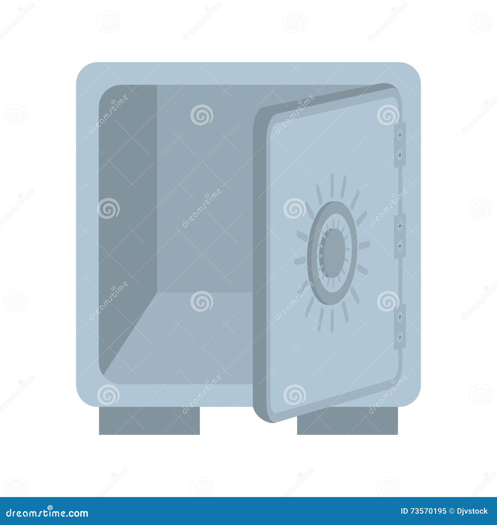 Strongbox Icon Or Sign Vector Illustration | CartoonDealer.com #118118684