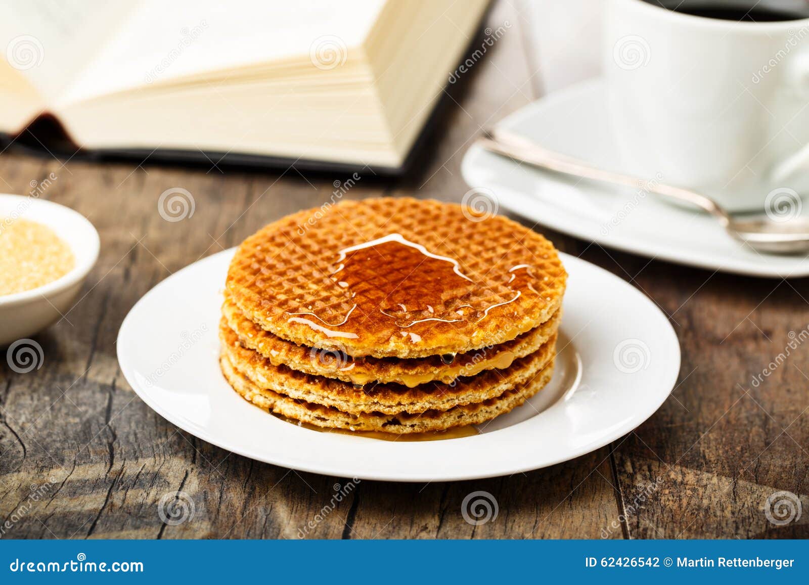 Stroopwafels - Syrup Waffles Stock Photo - Image of biscuit, delicacy ...