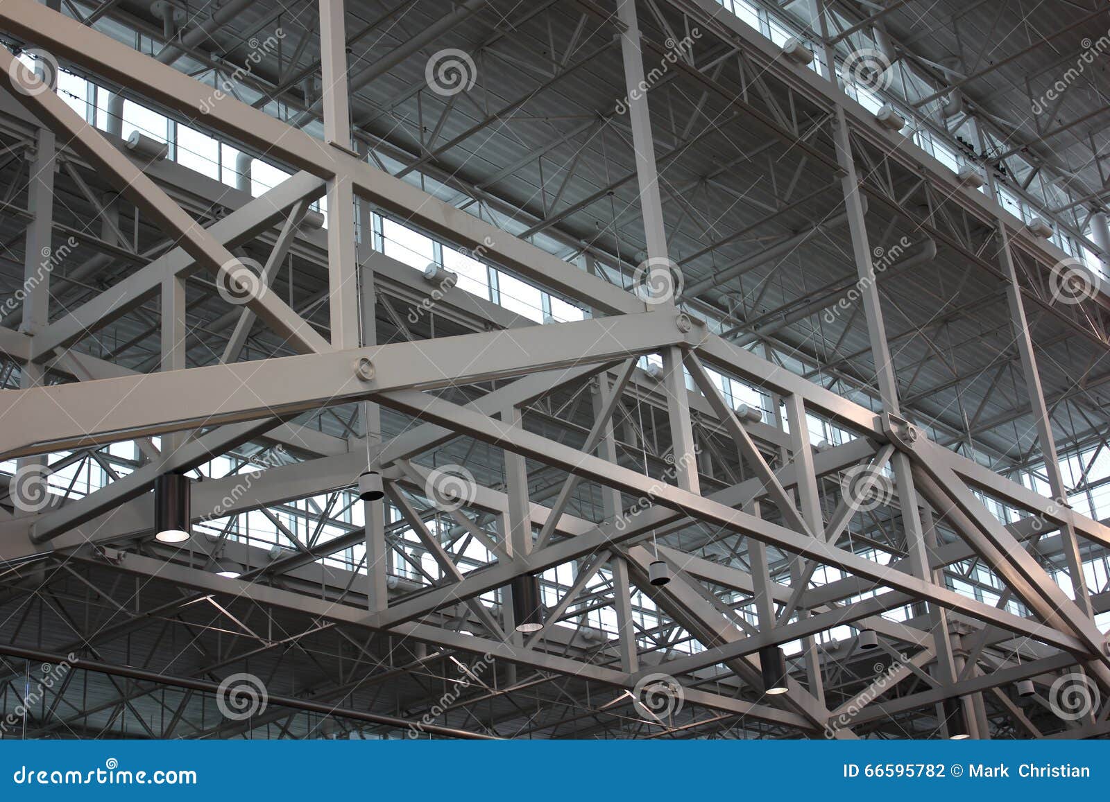 Structural Beams and Rivets Stock Photo - Image of iron, construction ...