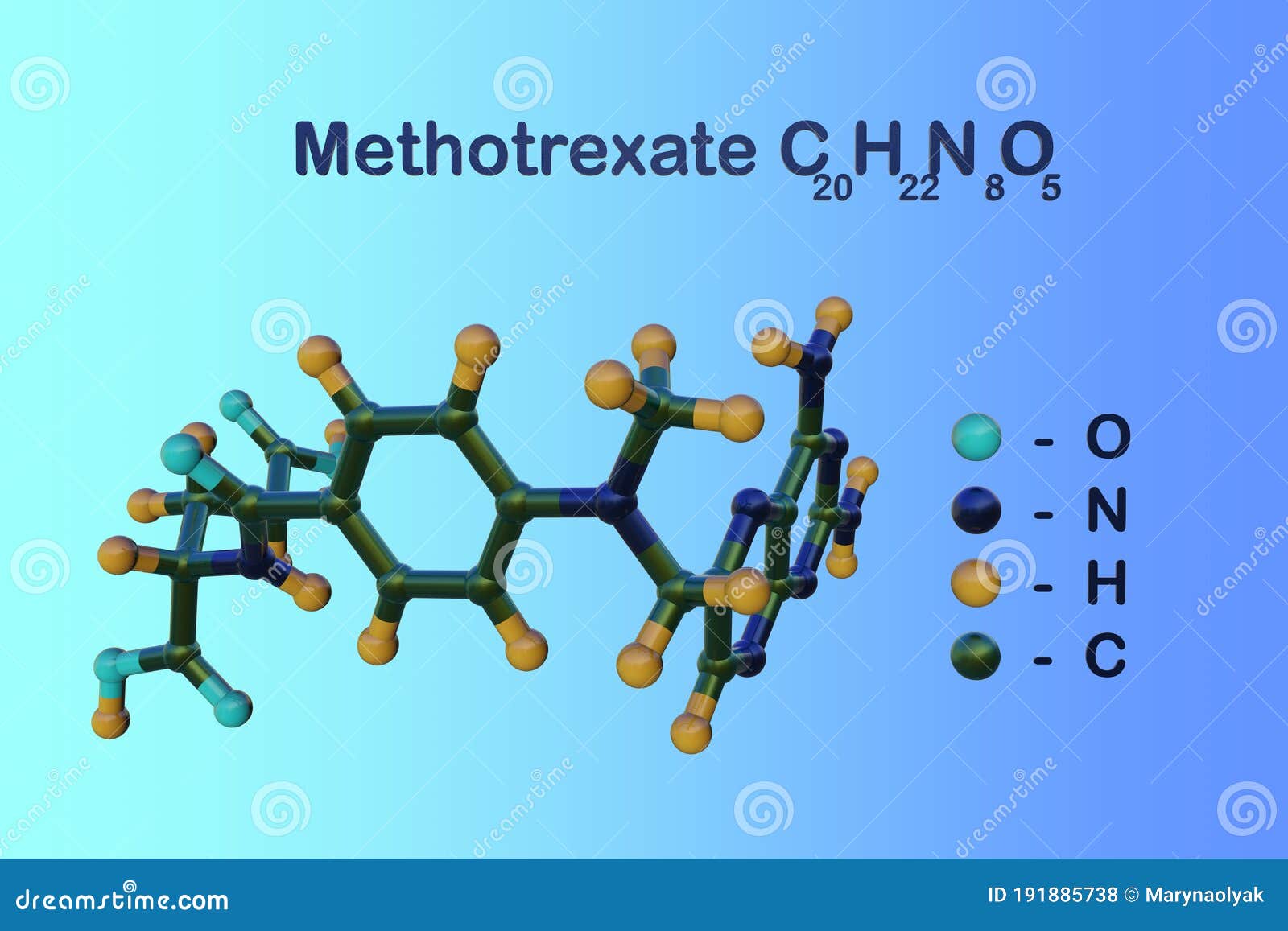 Methotrexate Structure