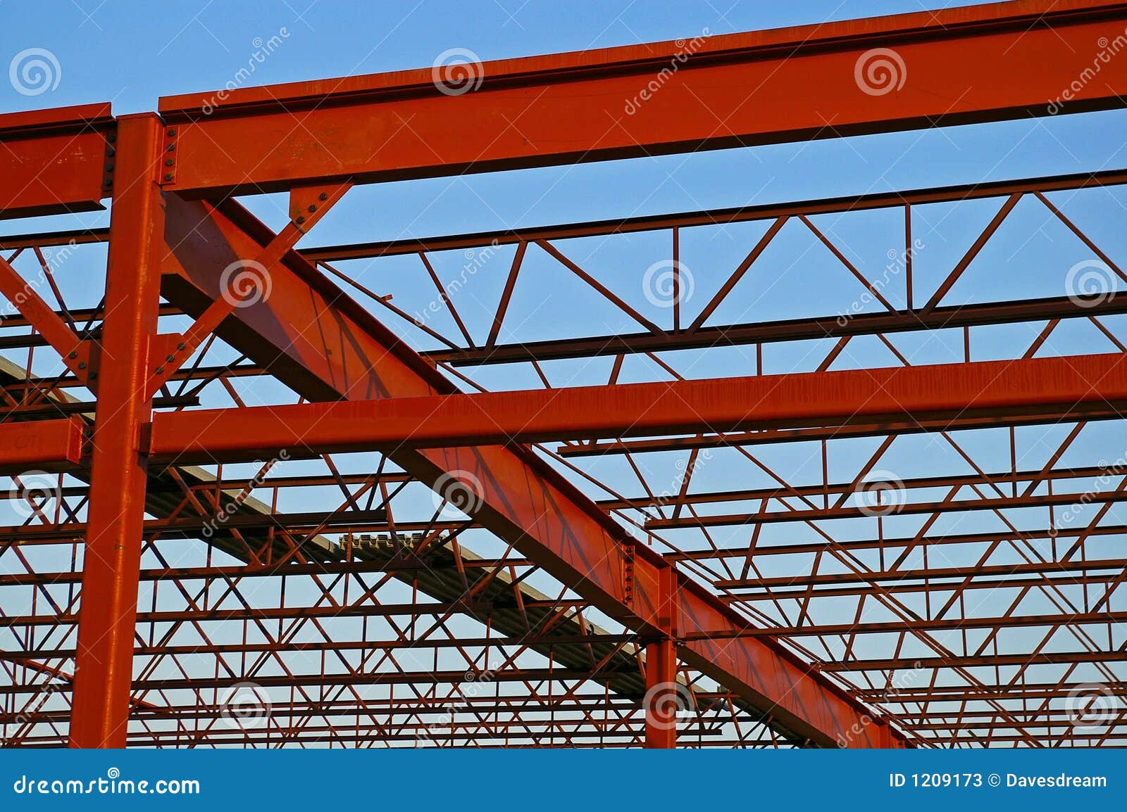 Structural Column stock image. Image of beam, truss, support - 1209173