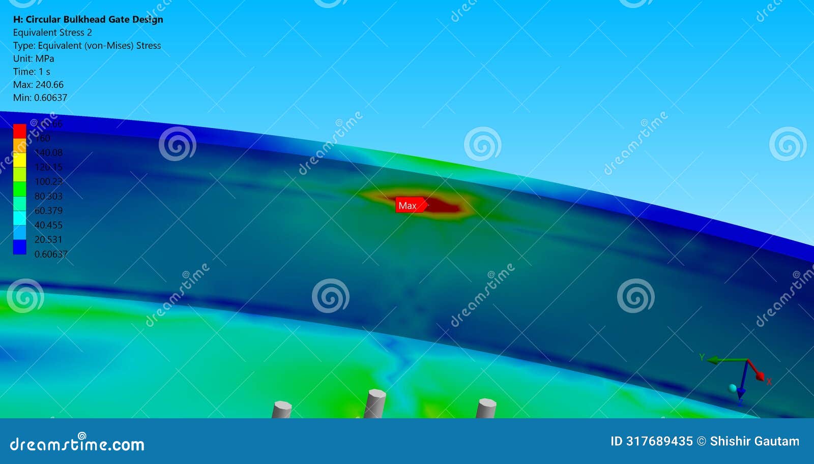 Structural Design of Circular Bulkhead Gate for Hydropower Stock ...