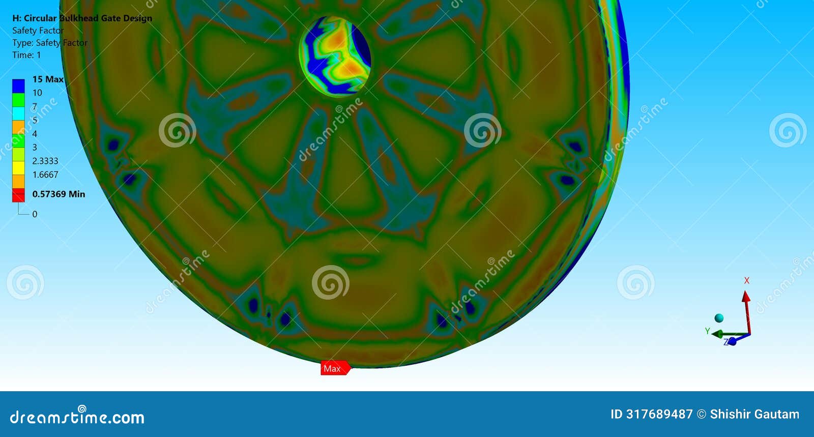 Structural Design of Circular Bulkhead Gate for Hydropower Stock ...