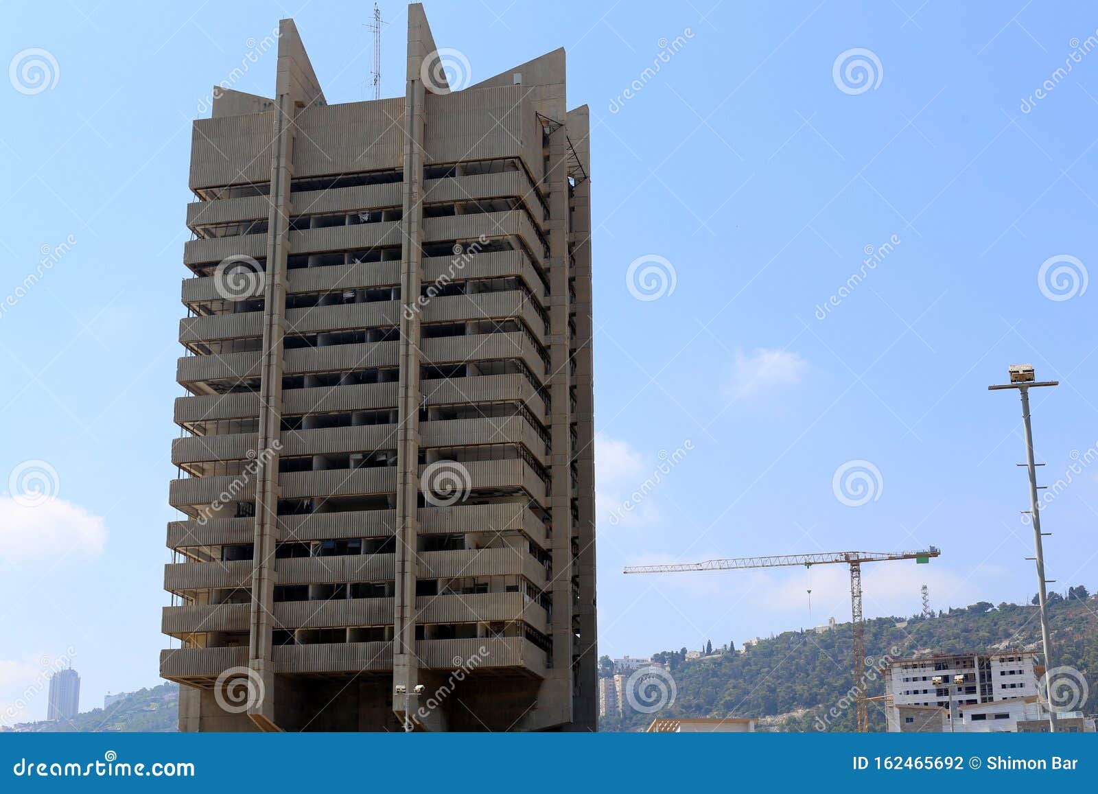 Structural Elements of Buildings and Structures in Israel Stock Photo ...