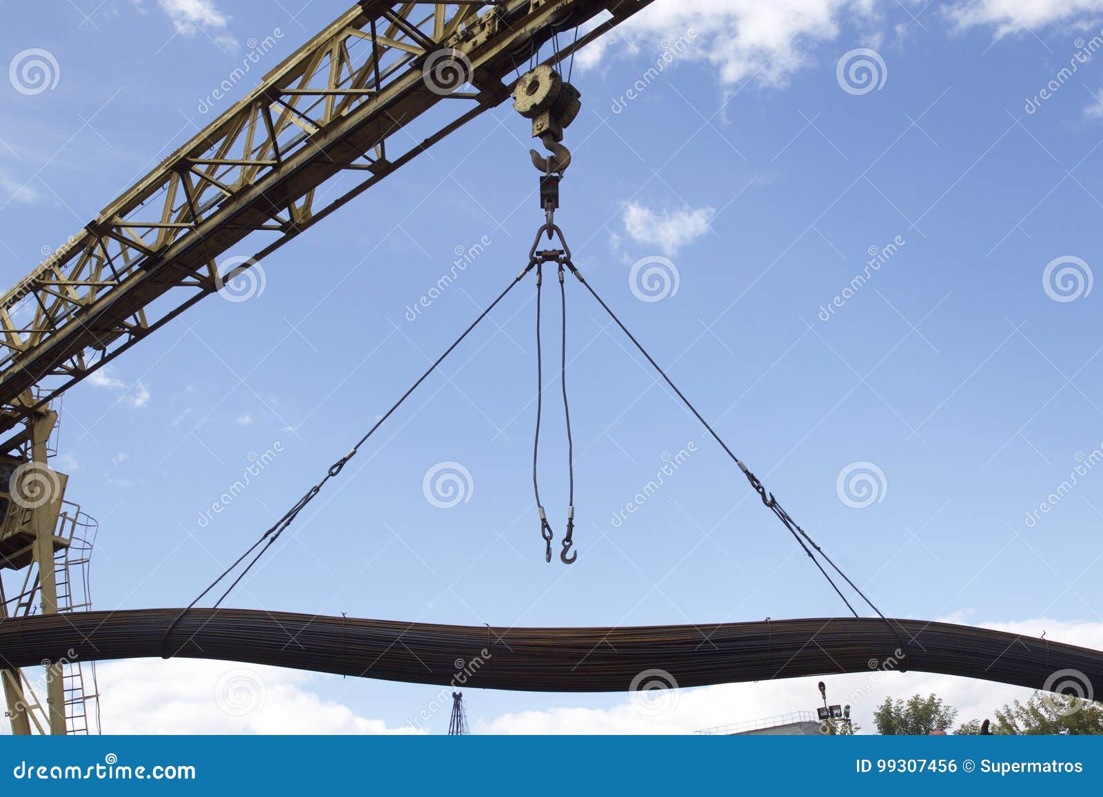 Structural Elements of the Crane during Loading and Unloading Stock ...