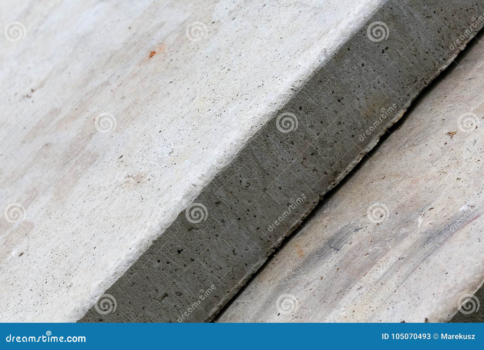 Structural Elements in the Form of Concrete Slabs Stock Image - Image ...