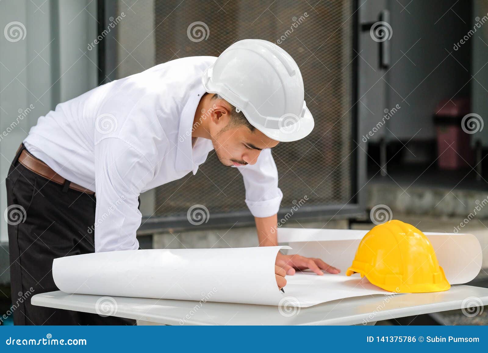 Structural Engineers Are Going To Be Drafted On White Paper, Royalty ...