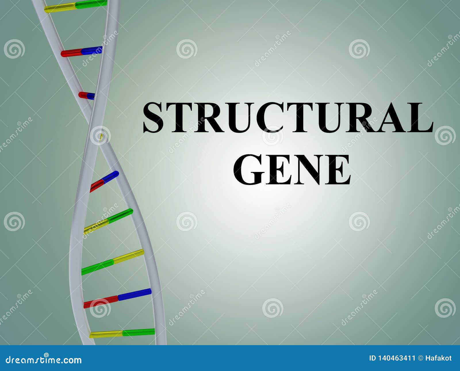 STRUCTURAL GENE concept stock illustration. Illustration of code ...