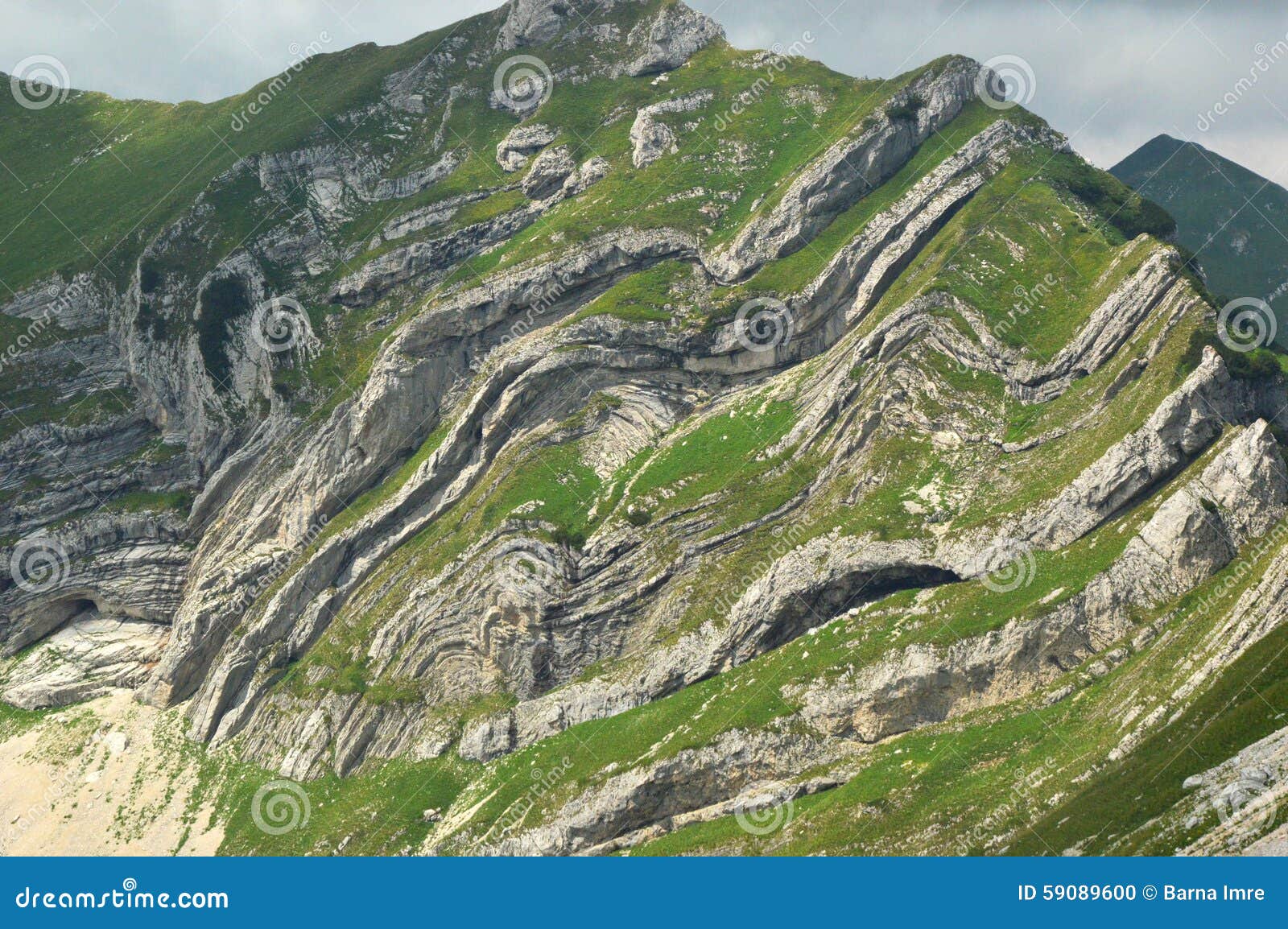 Structural Geological Exhibition Stock Photo - Image of rock ...