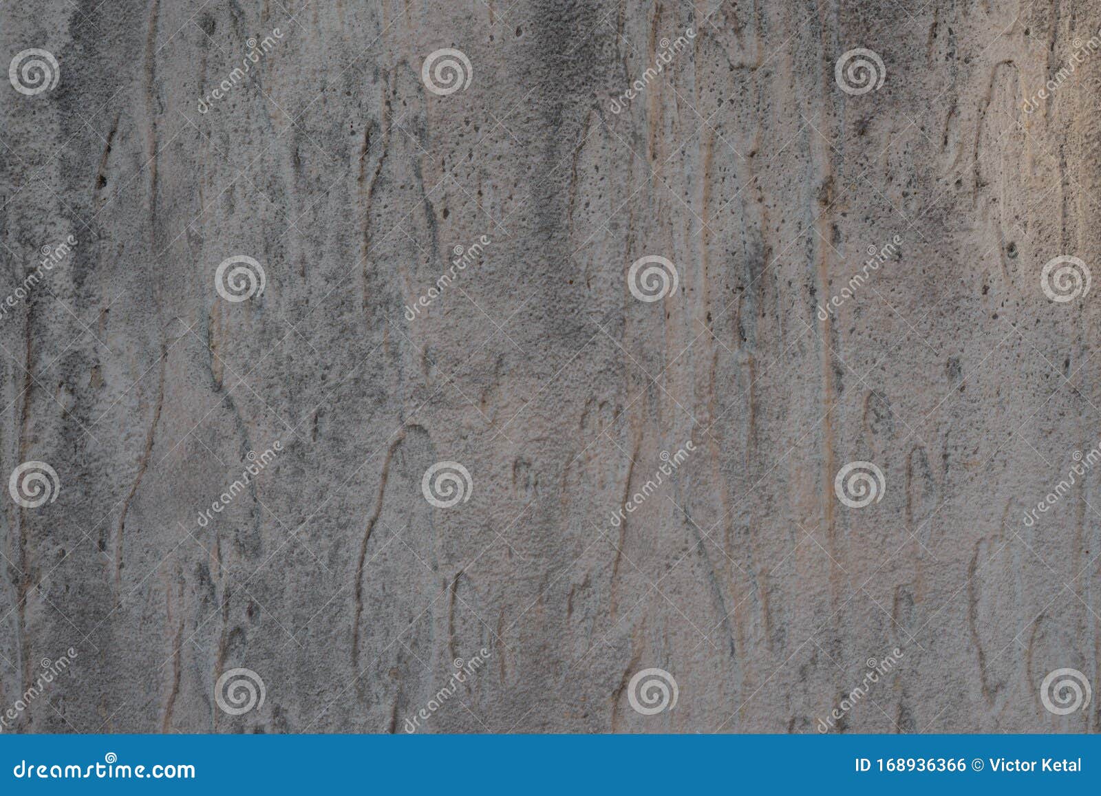 Structural Gray Aged Stucco on the Facade of the House. Creative ...