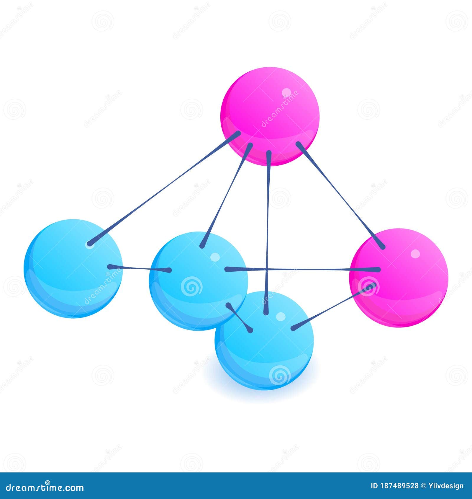 Structural Model Icon, Isometric Style Stock Vector - Illustration of ...