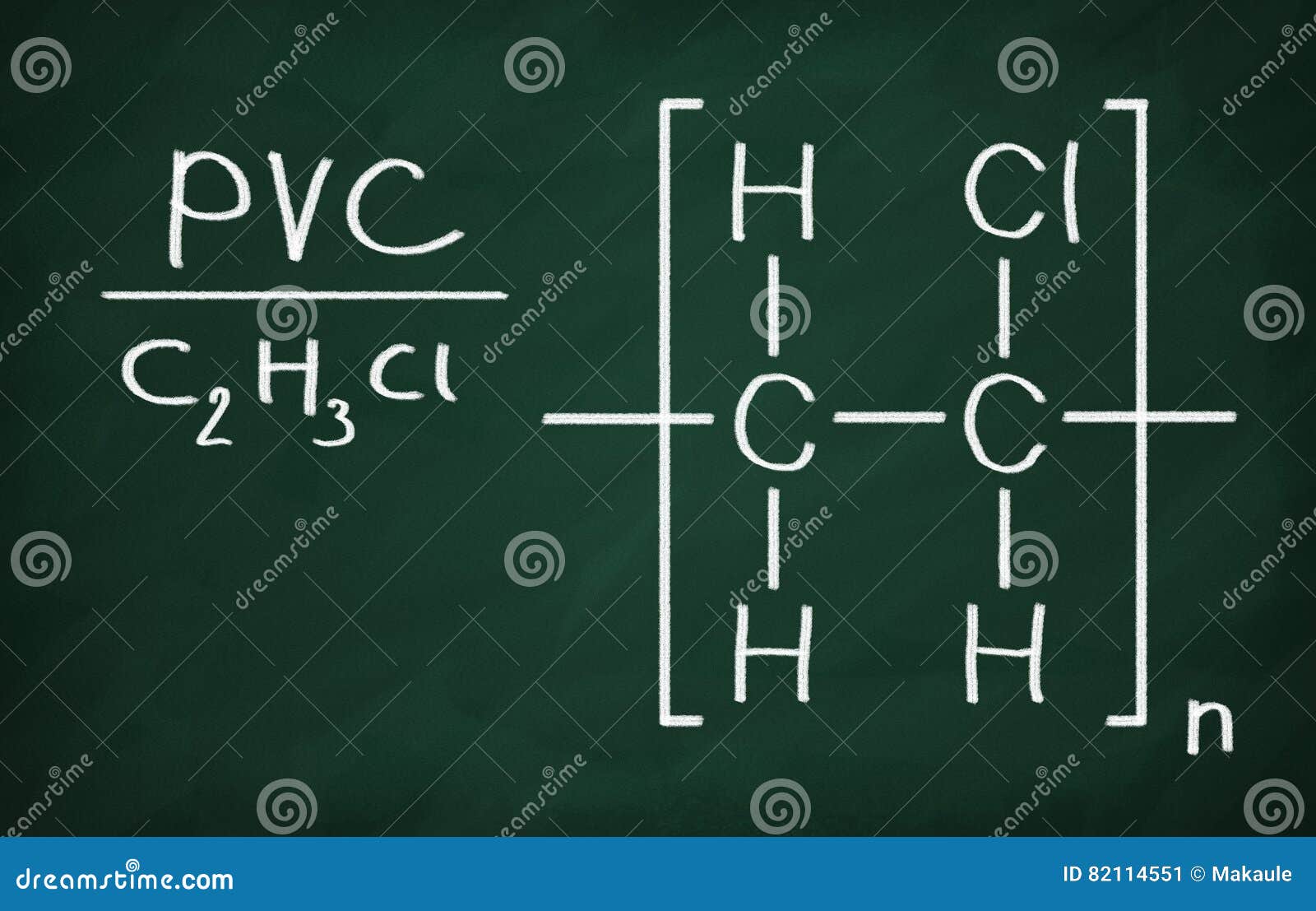 Structural Model Of PVC Editorial Photo | CartoonDealer.com #82114551