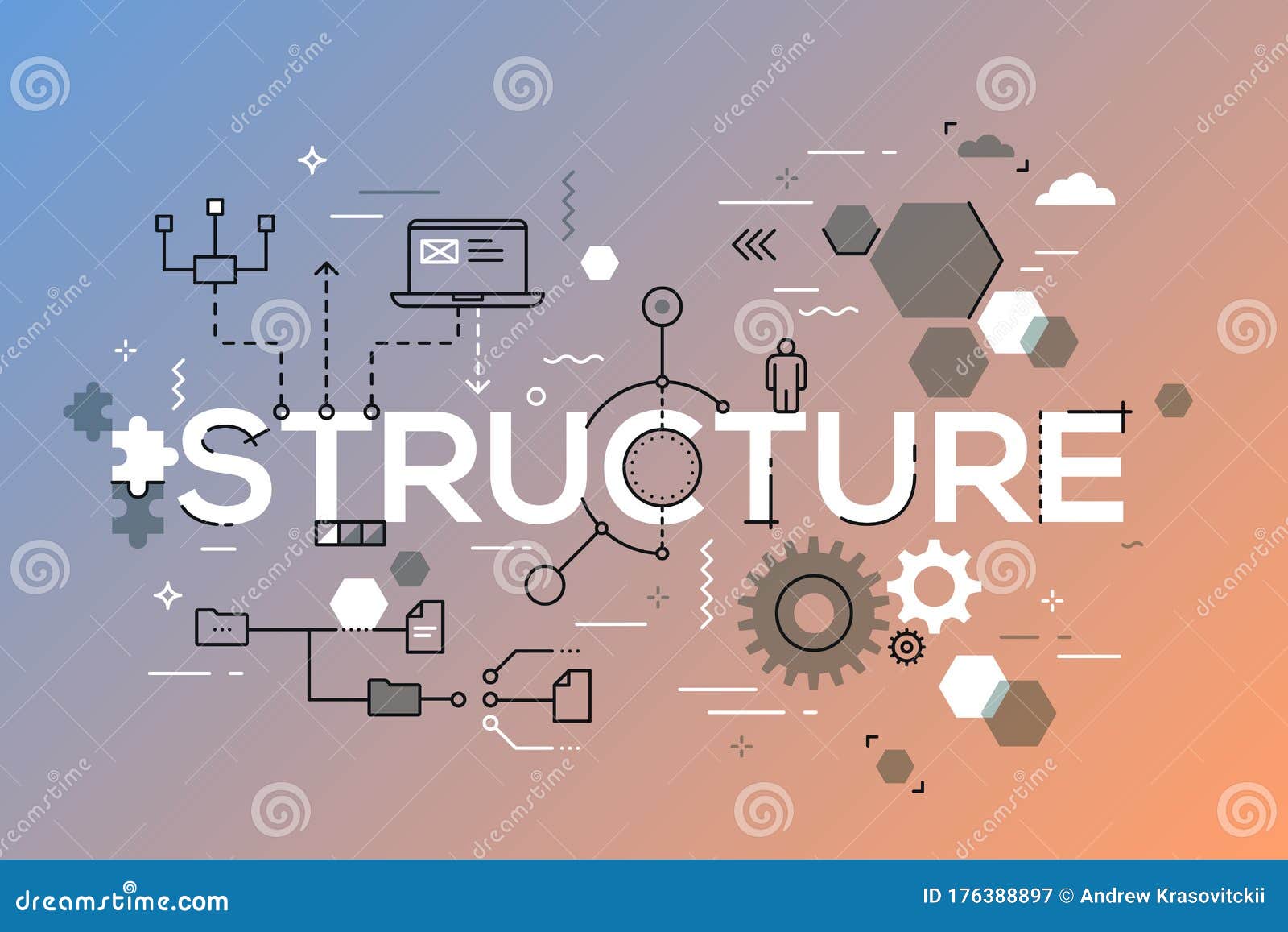 Structural Organization Of Business Process, Arranging Structure And ...