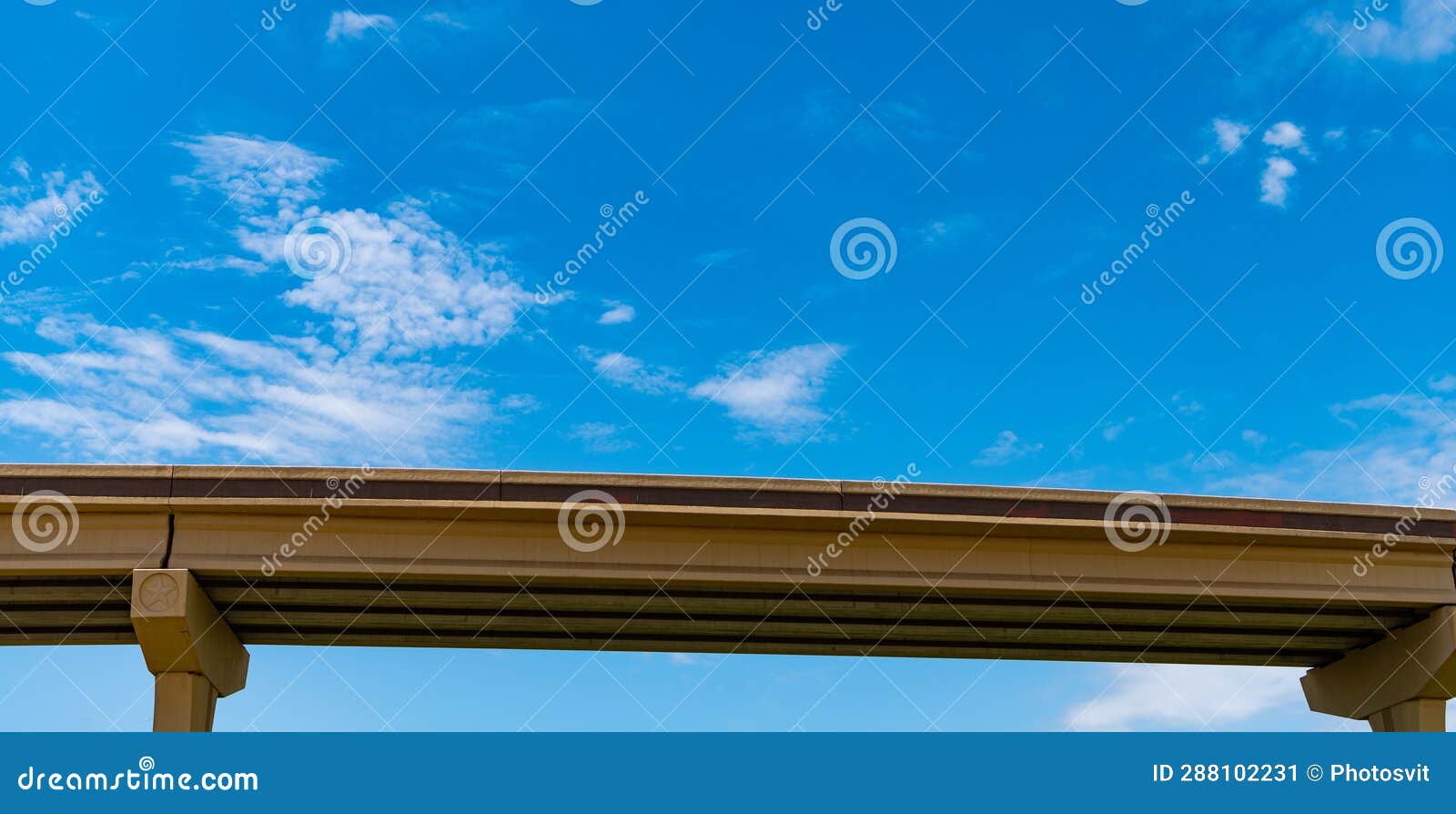 Structural Roadway. Road Junction. Flyover Architecture of Transport ...