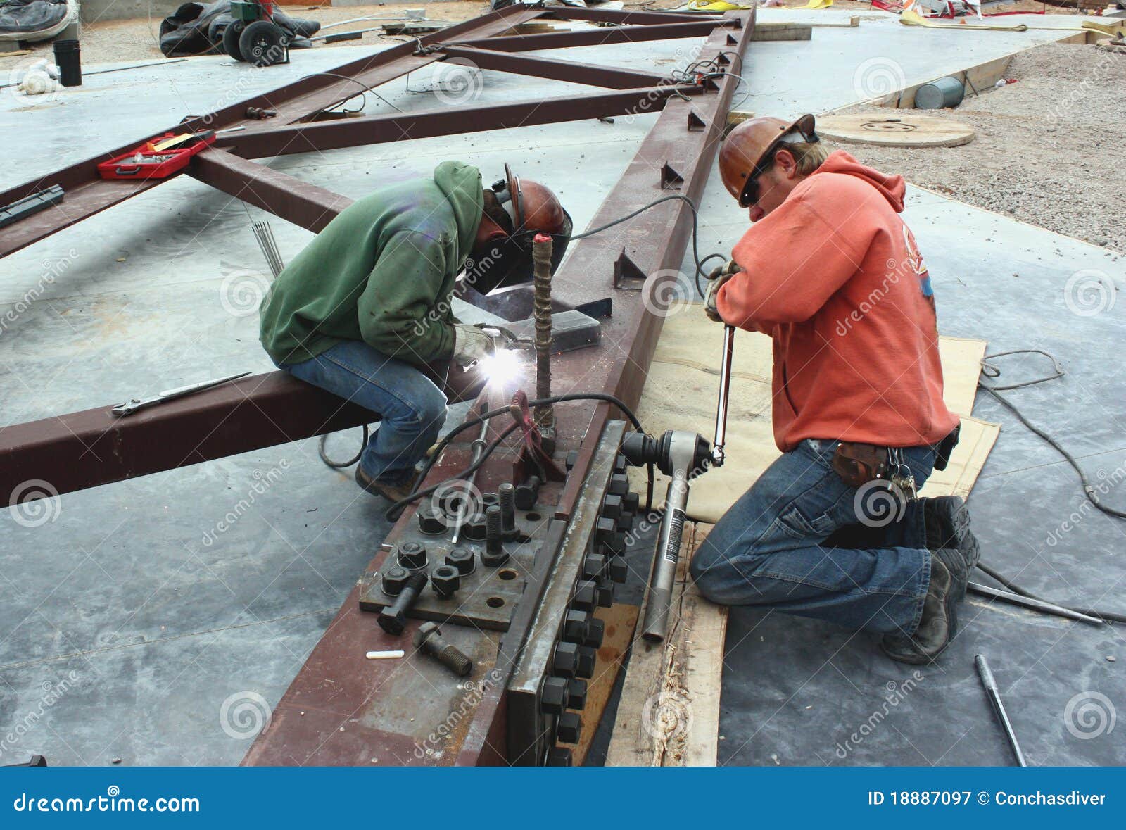 Structural Ironworker Royalty-Free Stock Photo | CartoonDealer.com ...