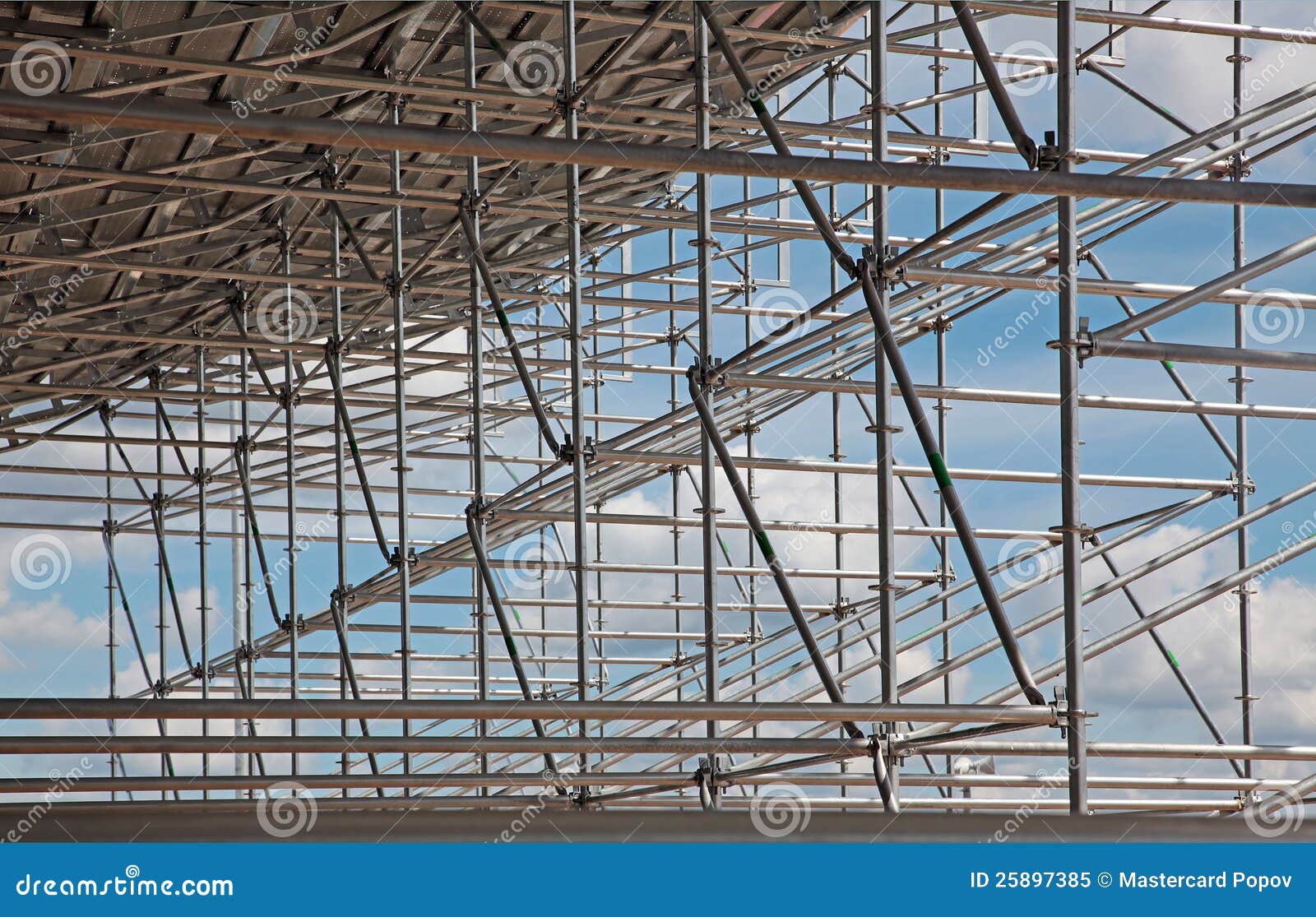 Structural steel framework stock image. Image of metal - 25897385