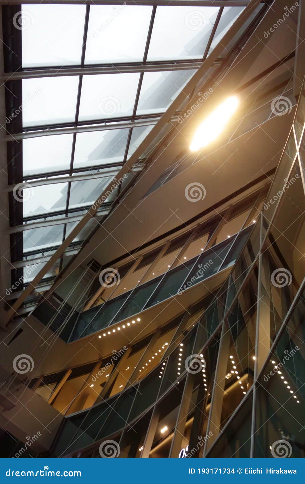 Structural Style with Beams Stock Photo - Image of abstract, interior ...