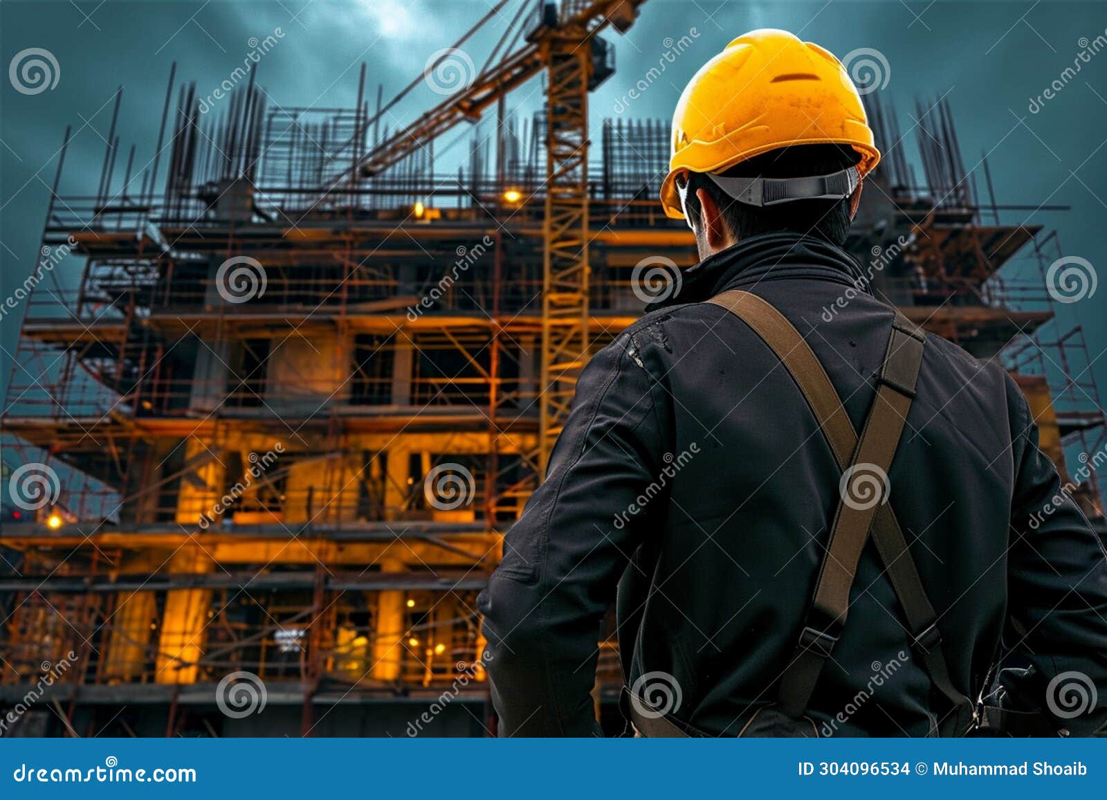 Structural Supervision Engineer Oversees the Meticulous Construction of ...
