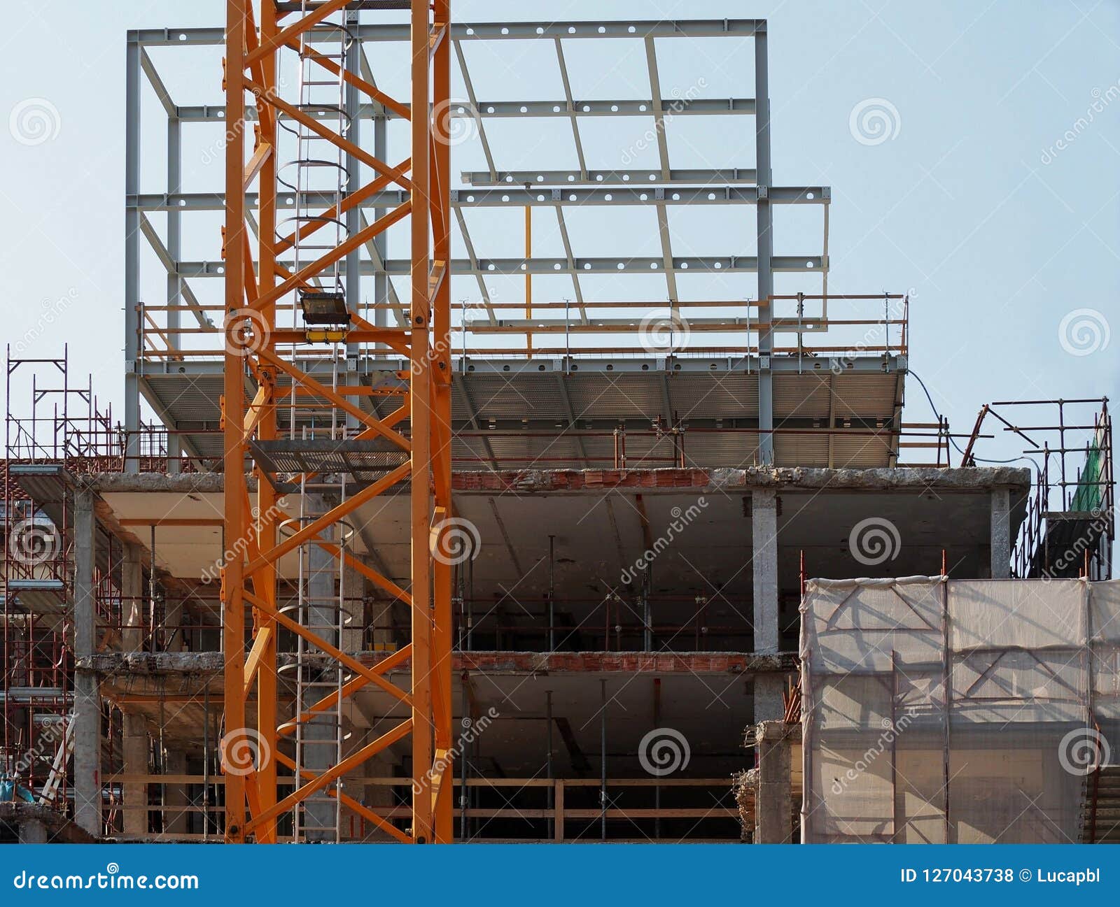 Structural Supports and Scaffoldings for a Complete Refurbishment of a ...