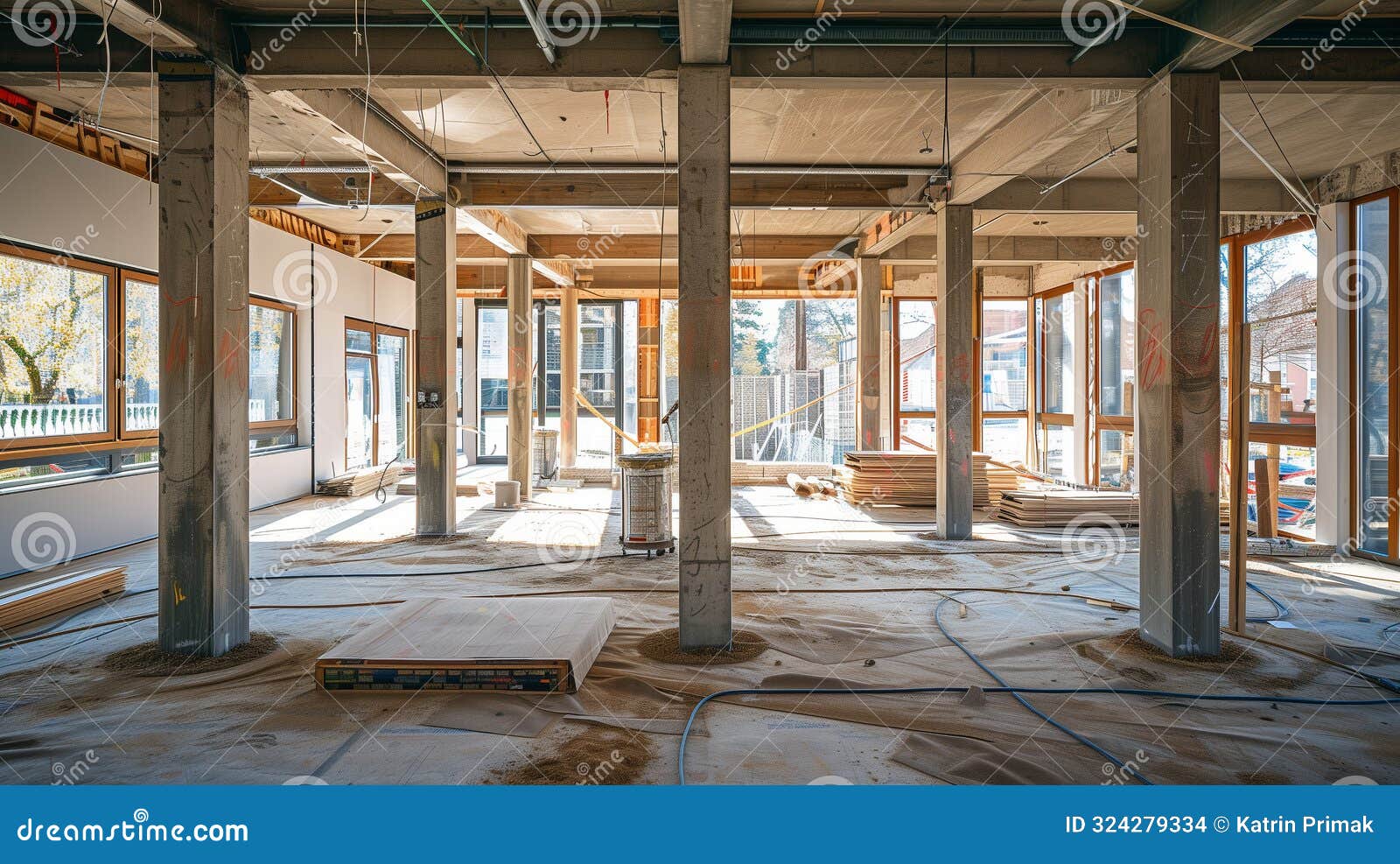 Structural Work: Installation of Beams, Columns and Other Elements ...