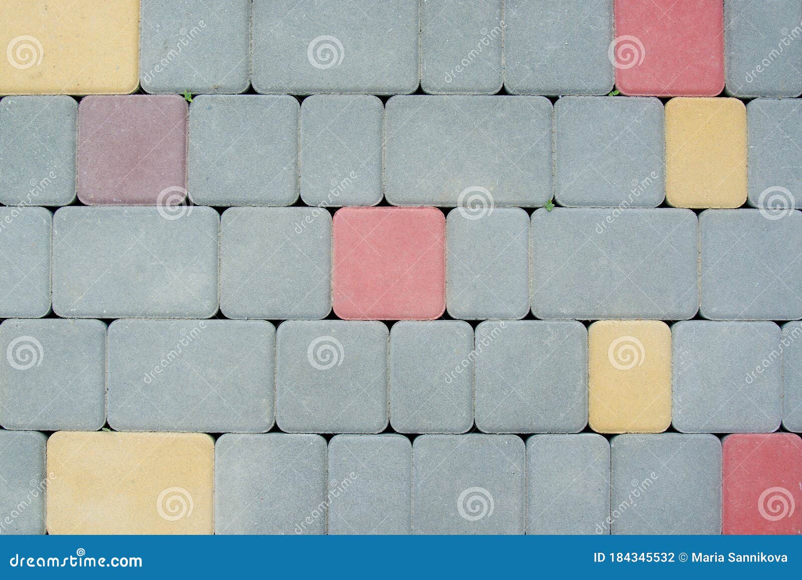The Structure Of A Beautiful Paving Slabs. Abstract Background Of ...