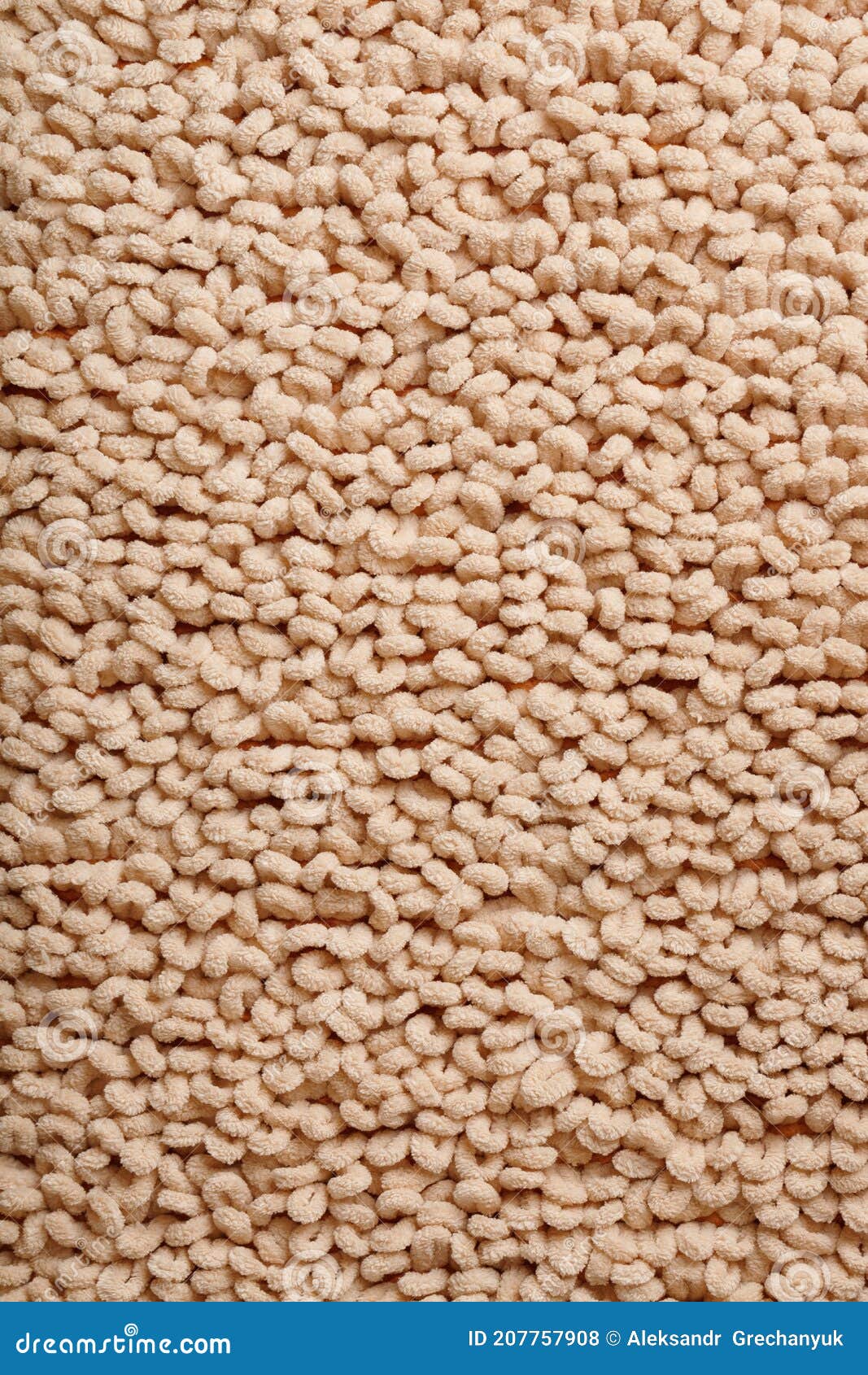 The Structure of Beige Wool Fibers in Full Screen As a Background Stock ...