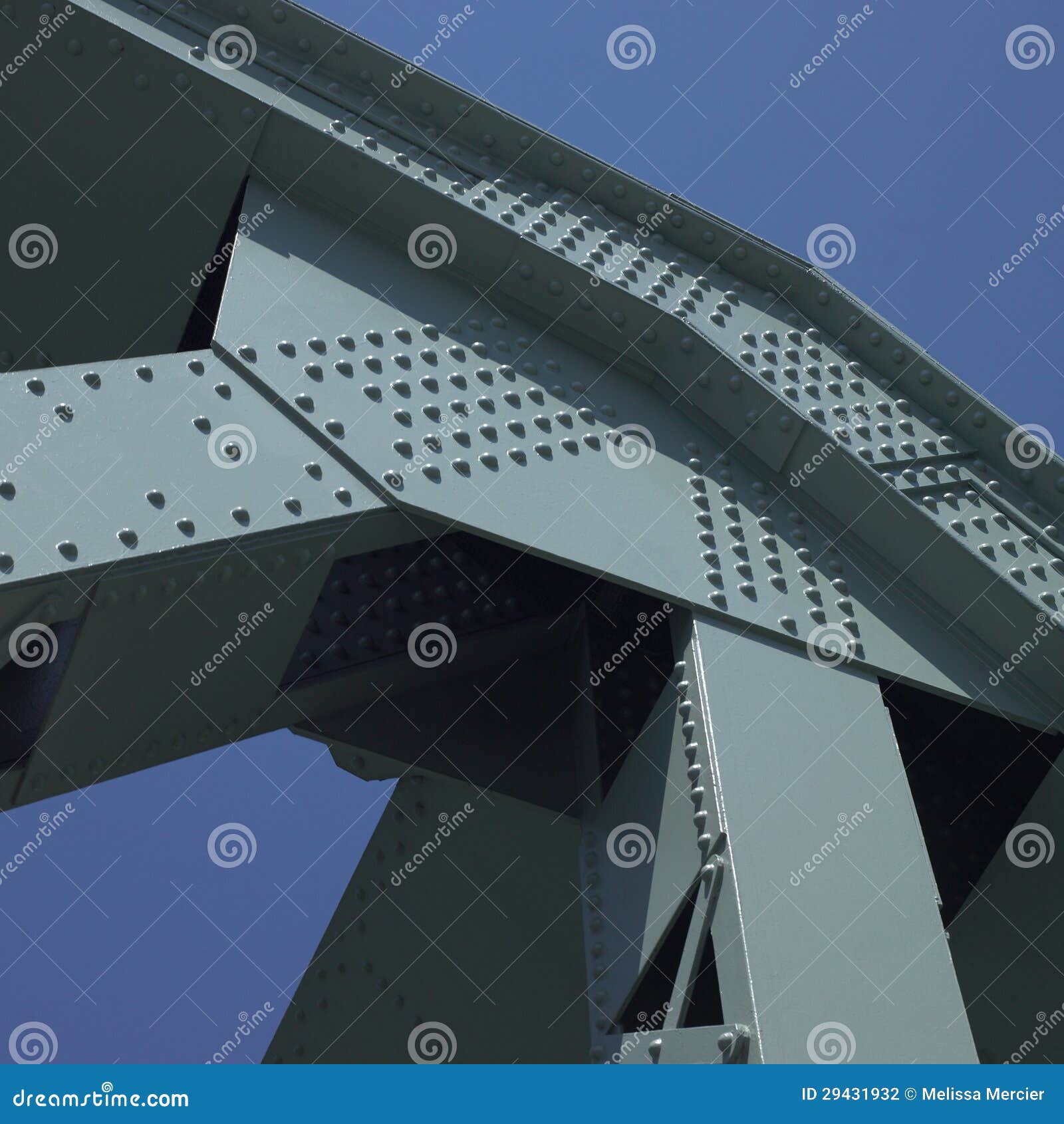 Structure of a bridge stock photo. Image of girder, burrard - 29431932