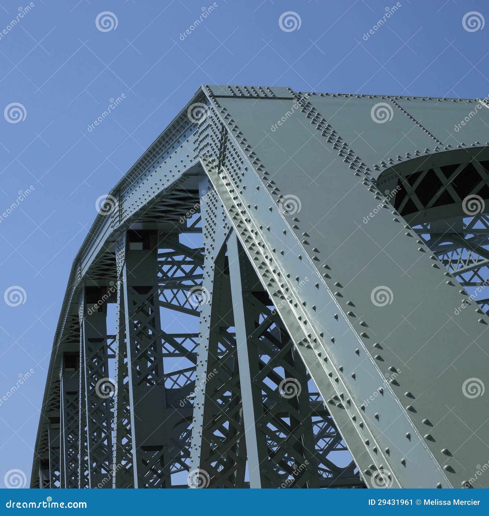 Structure of a bridge stock image. Image of angular, burrard - 29431961