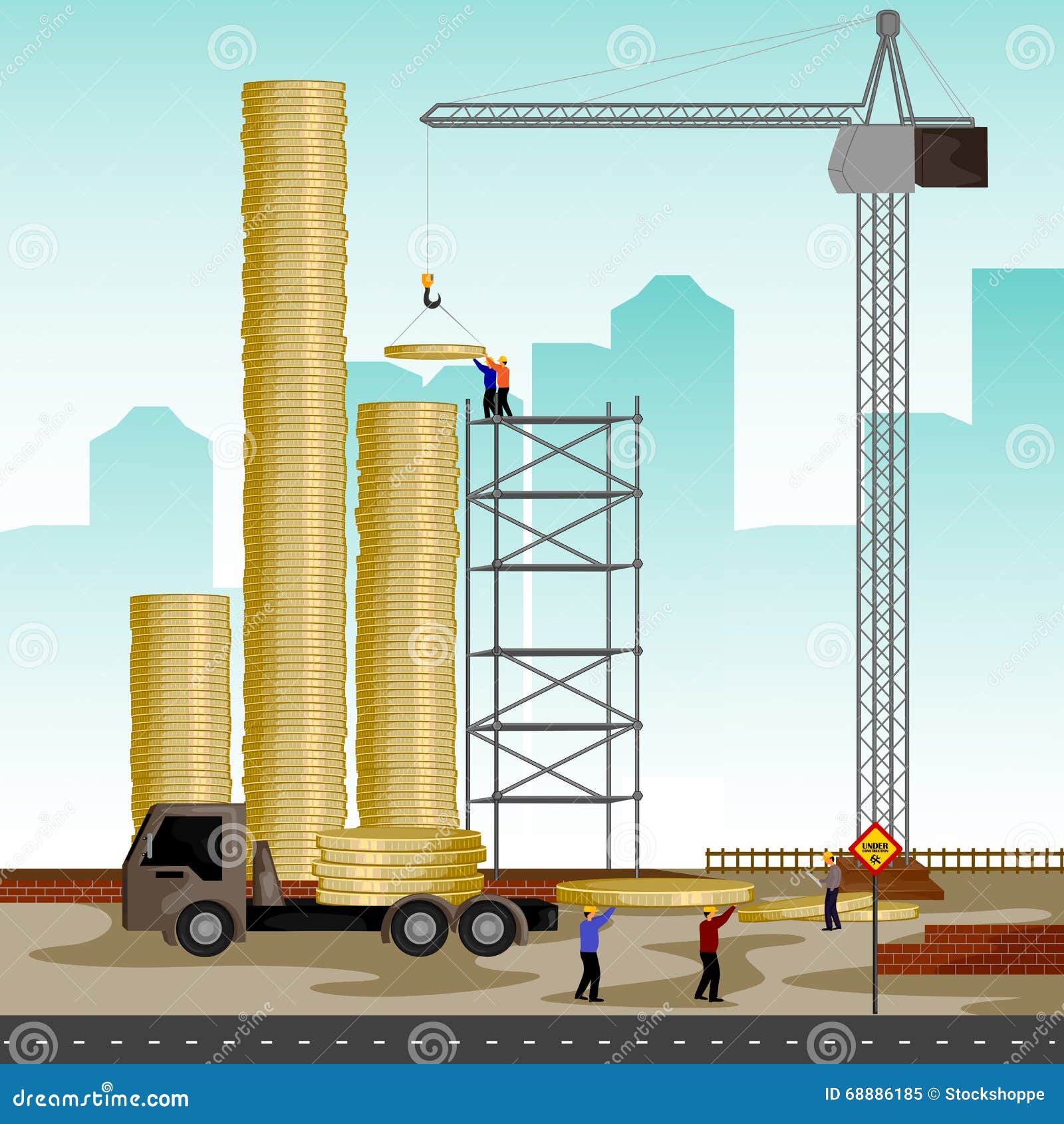 Coin Building Stock Illustrations – 12,148 Coin Building Stock ...