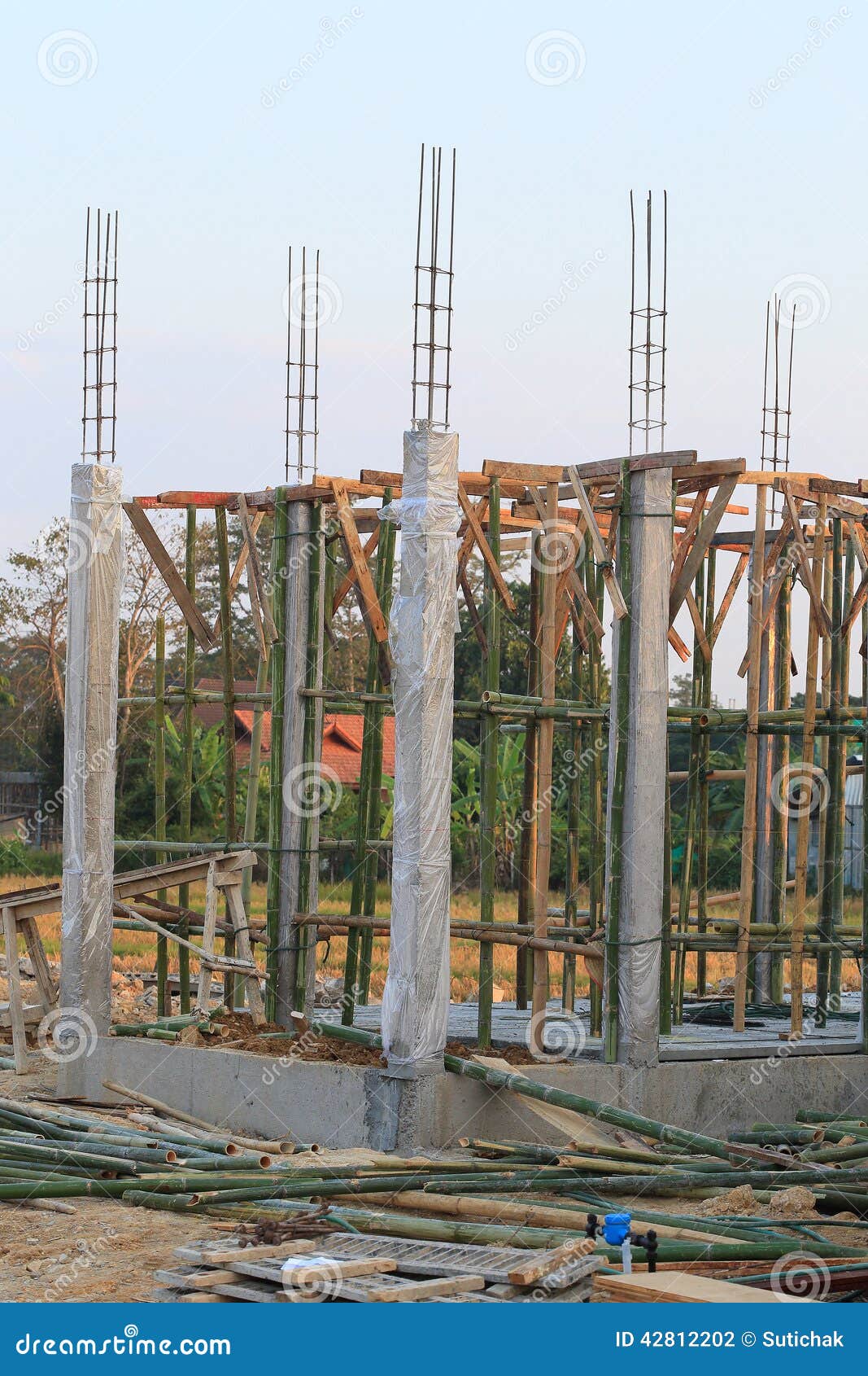 Structure of building stock photo. Image of home, residential - 42812202