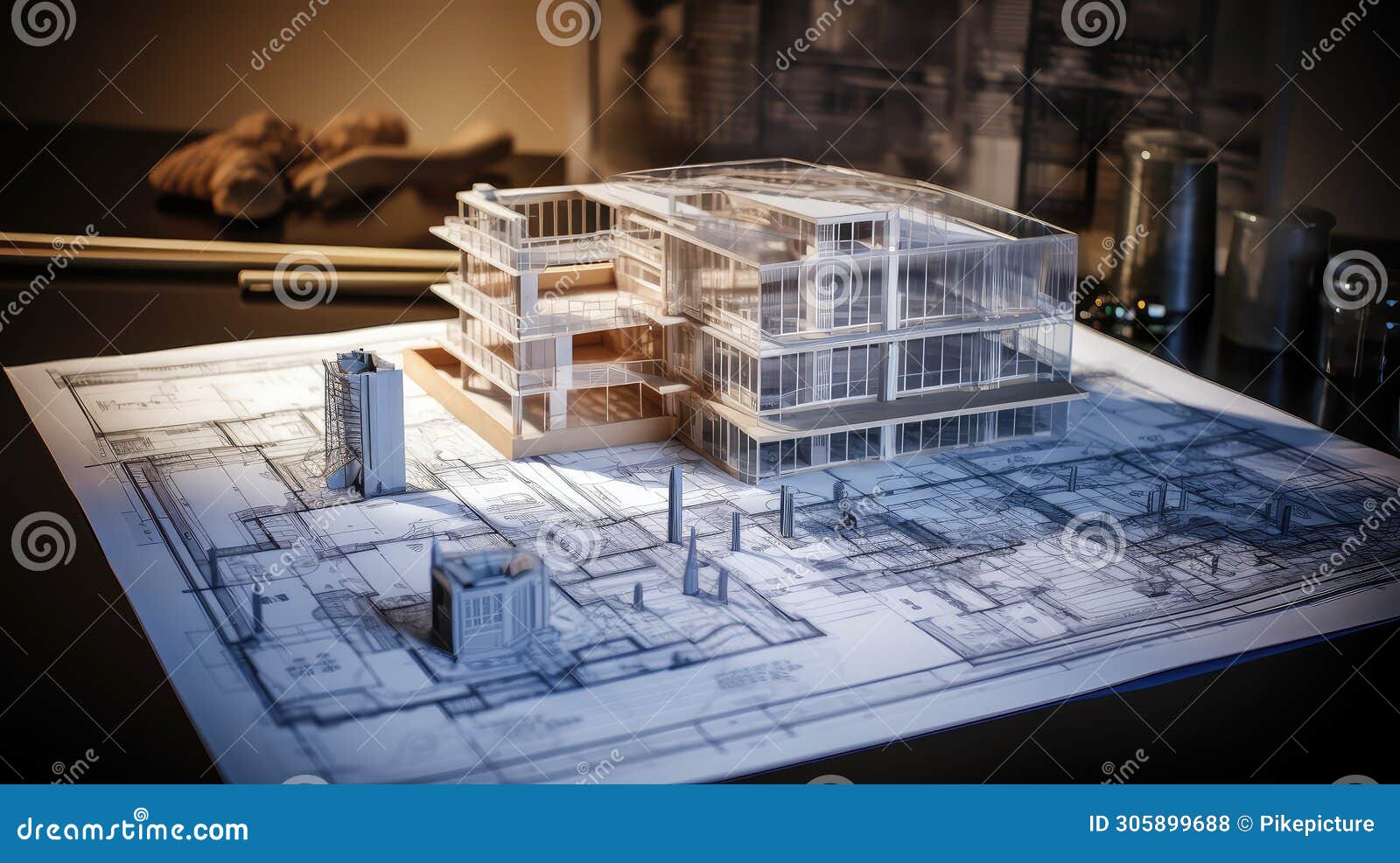 Engineering Plans Stock Photo | CartoonDealer.com #48327558