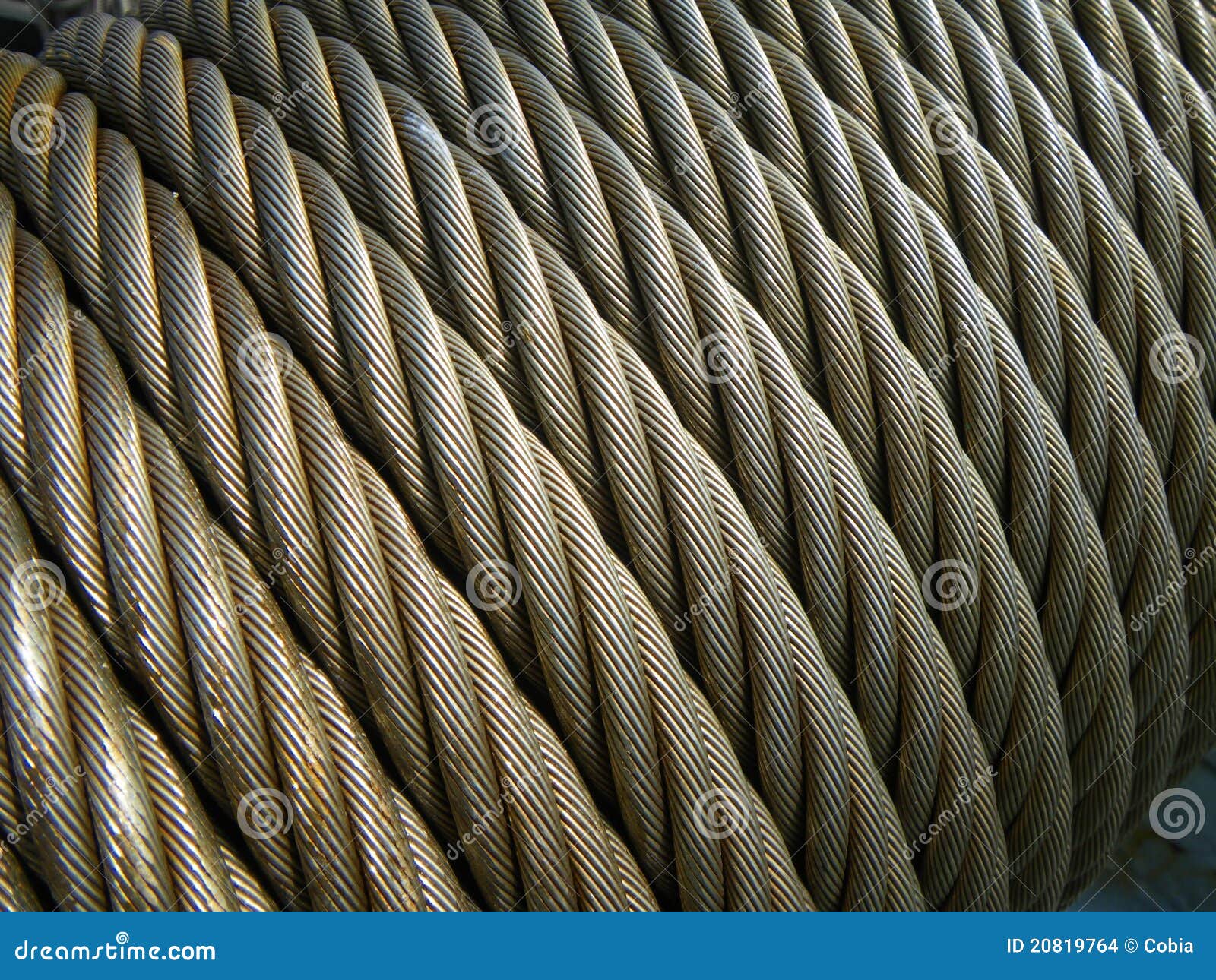 Structure : Câble Métallique/câble En Acier Photo stock - Image du ...