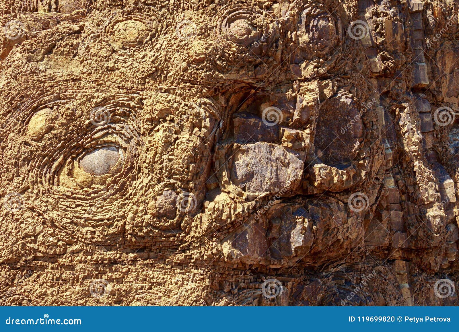 Structure of Cliff and Rock Formation Stock Photo - Image of grass ...