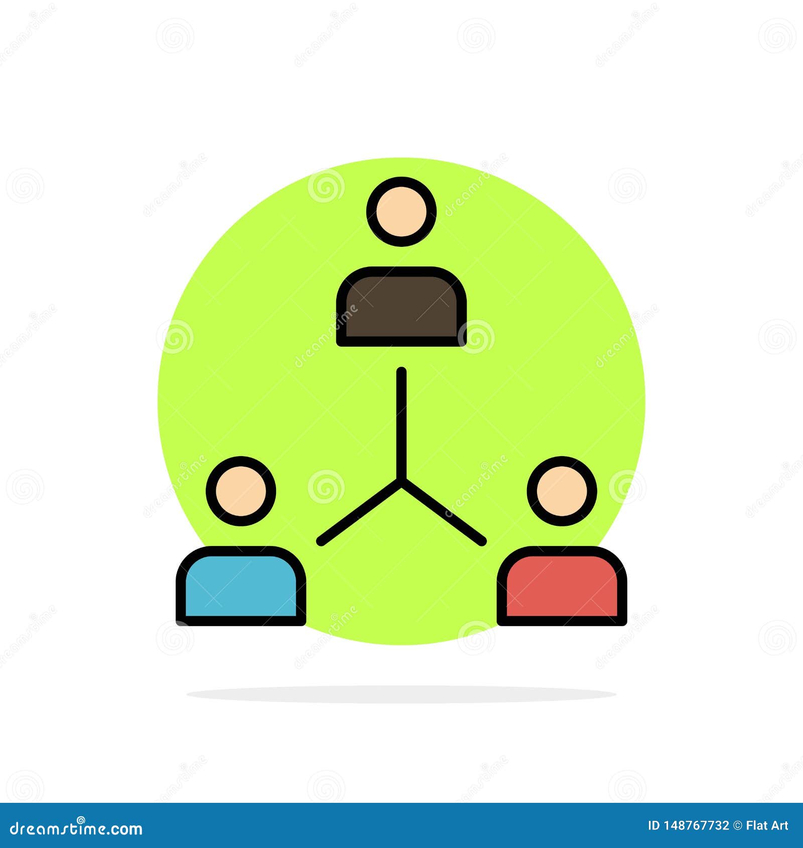 Structure Of The Company. Business Hierarchy Organogram Chart ...