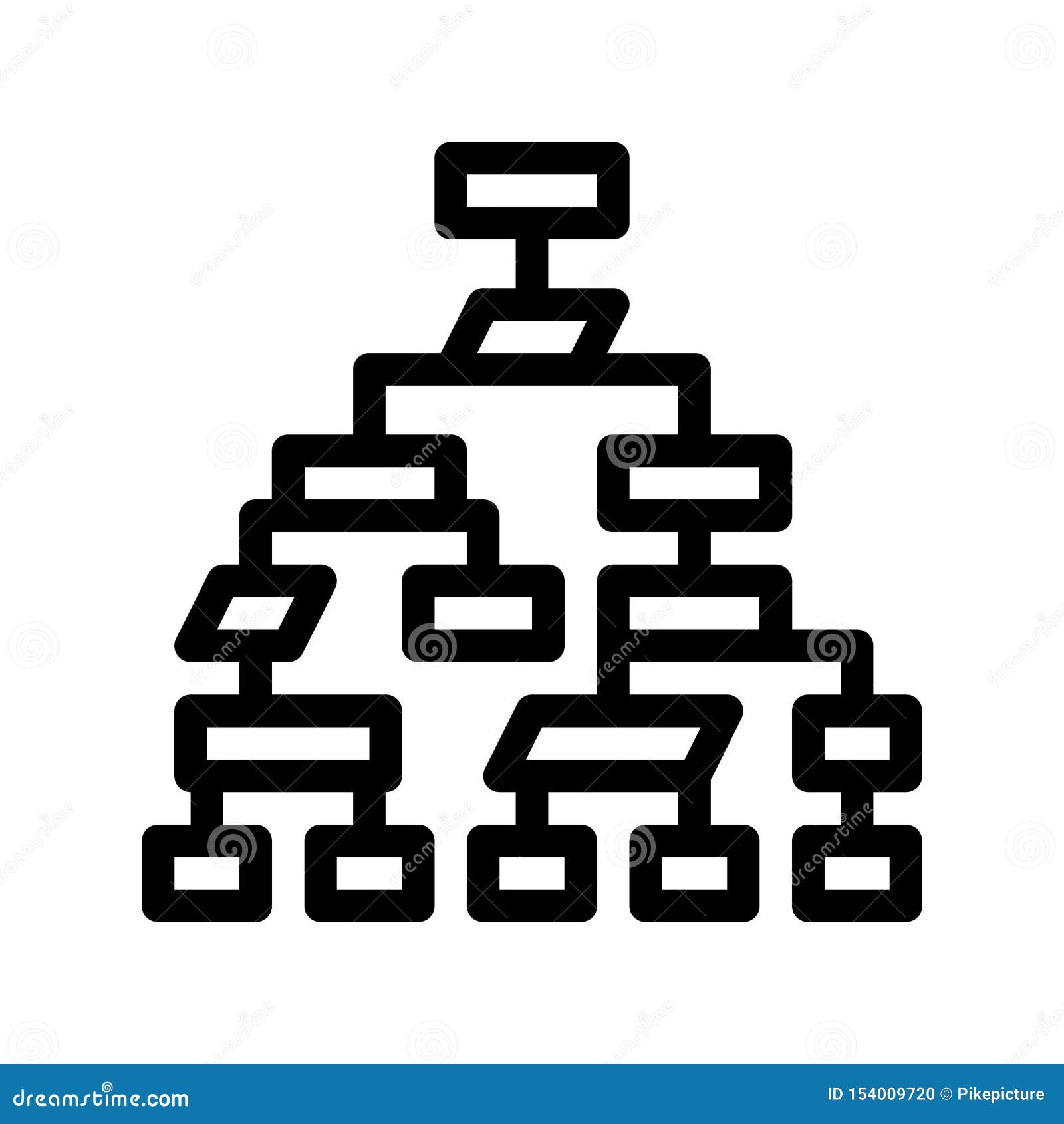 Hierarchical Diagram Stock Illustrations – 425 Hierarchical Diagram ...