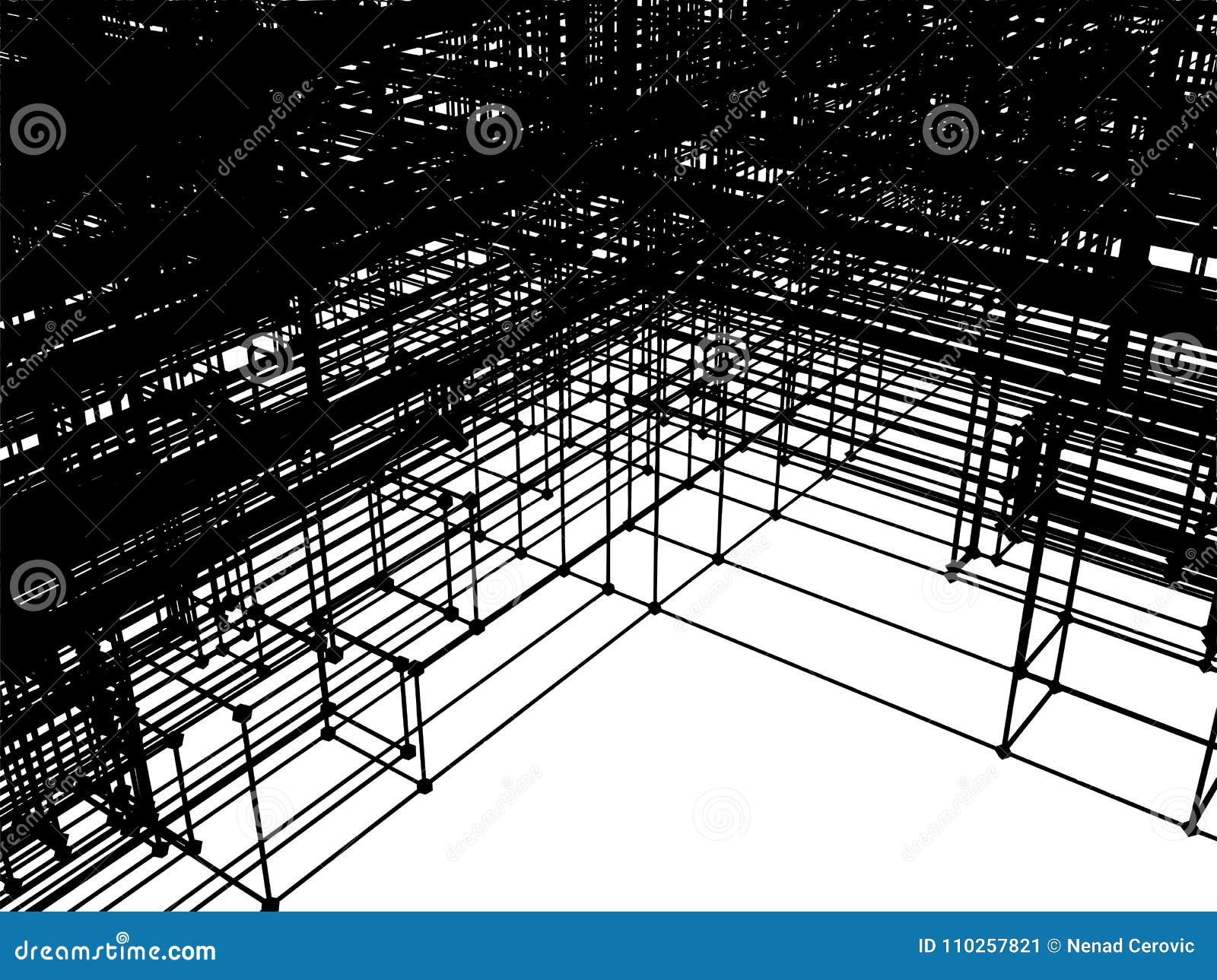 Structure Construction in Development Vector Stock Vector ...