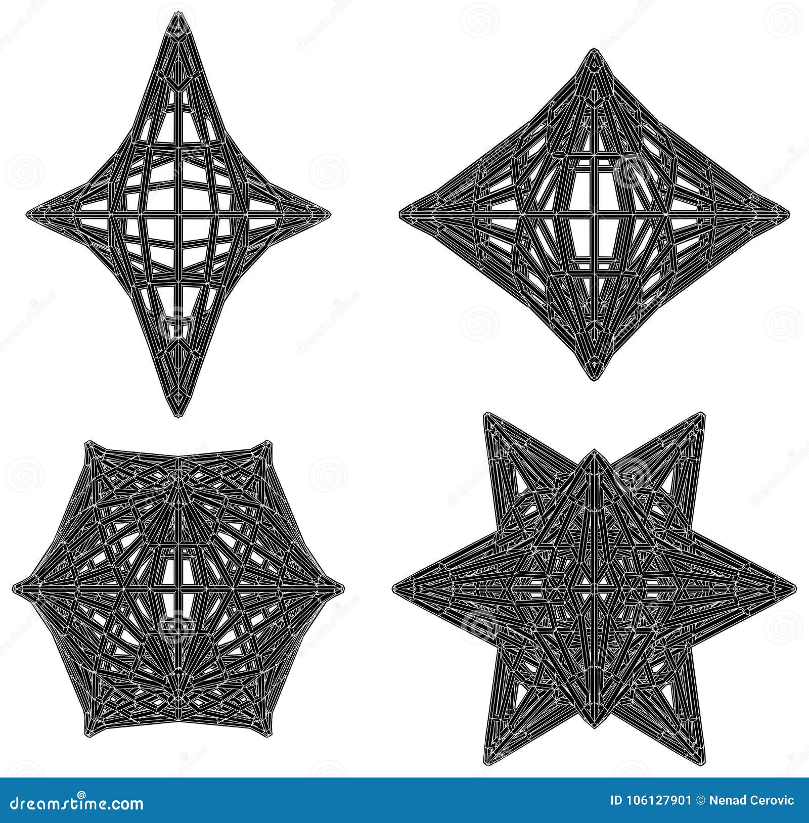 Structure Constructions Illustration Vector Stock Vector - Illustration ...