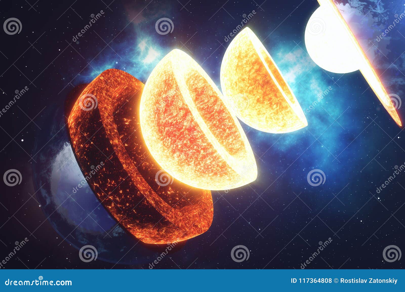 Structure Core Earth. Structure Layers Of The Earth. The Structure Of ...