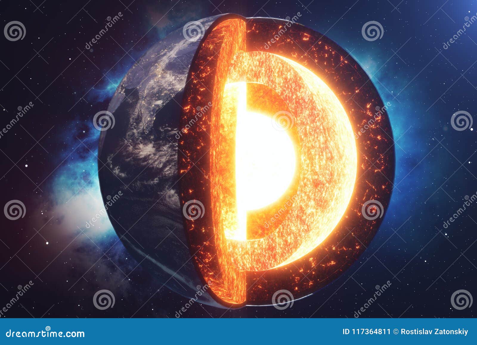 Structure Core Earth. Structure Layers Of The Earth. The Structure Of ...