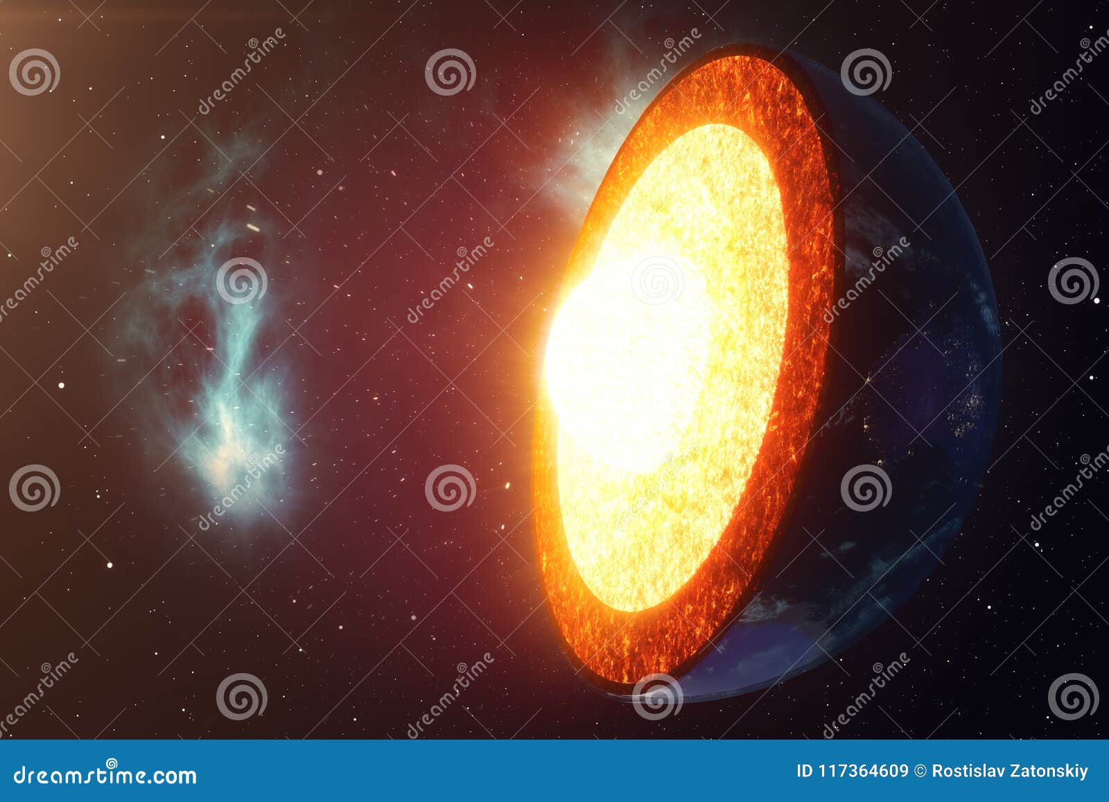 Structure Core Earth. Structure Layers Of The Earth. The Structure Of ...